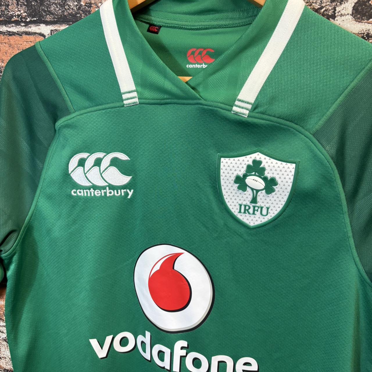 Canterbury IRFU Ireland rugby shirt jersey size M... | Depop