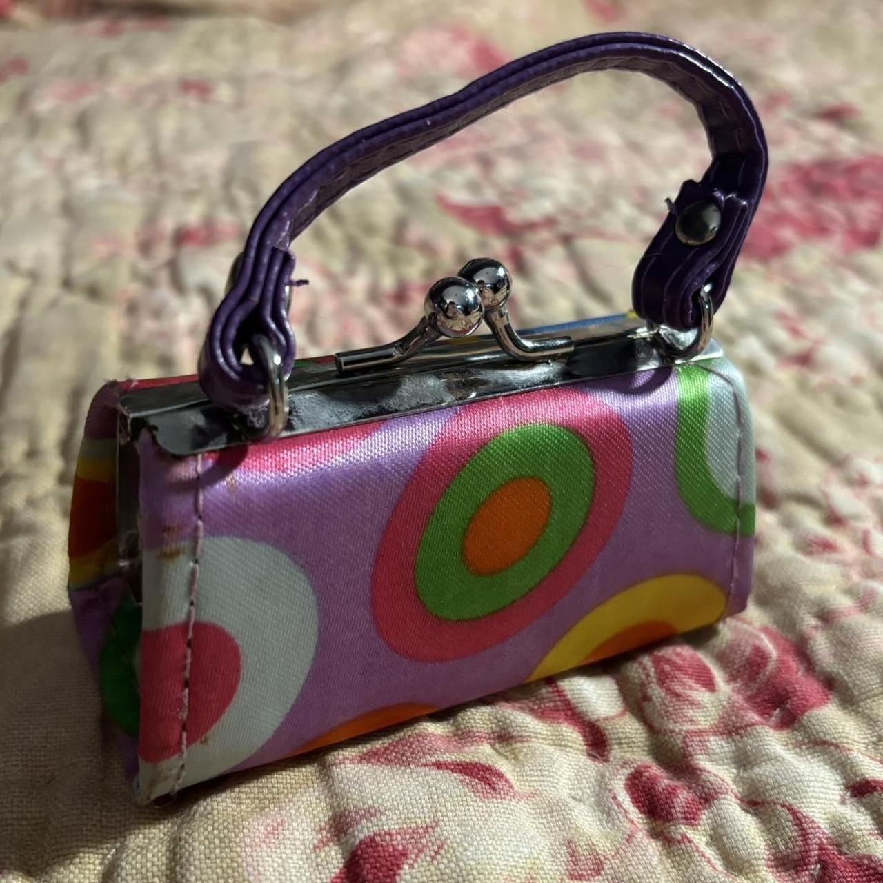 tiny funky lip gloss pouch 70svibes good condition - Depop