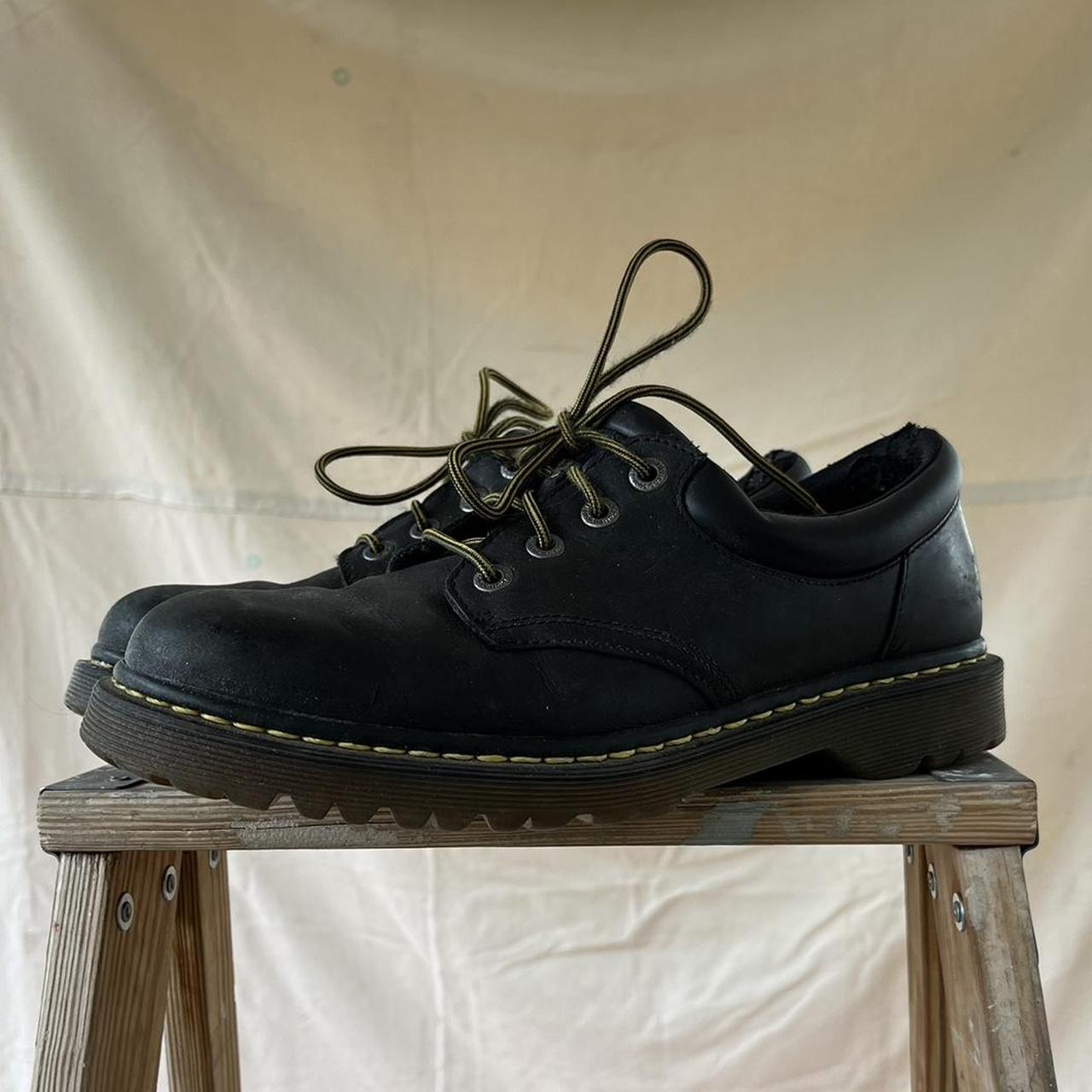 Mens Dr. Martens low top lace up shoes. in great... - Depop