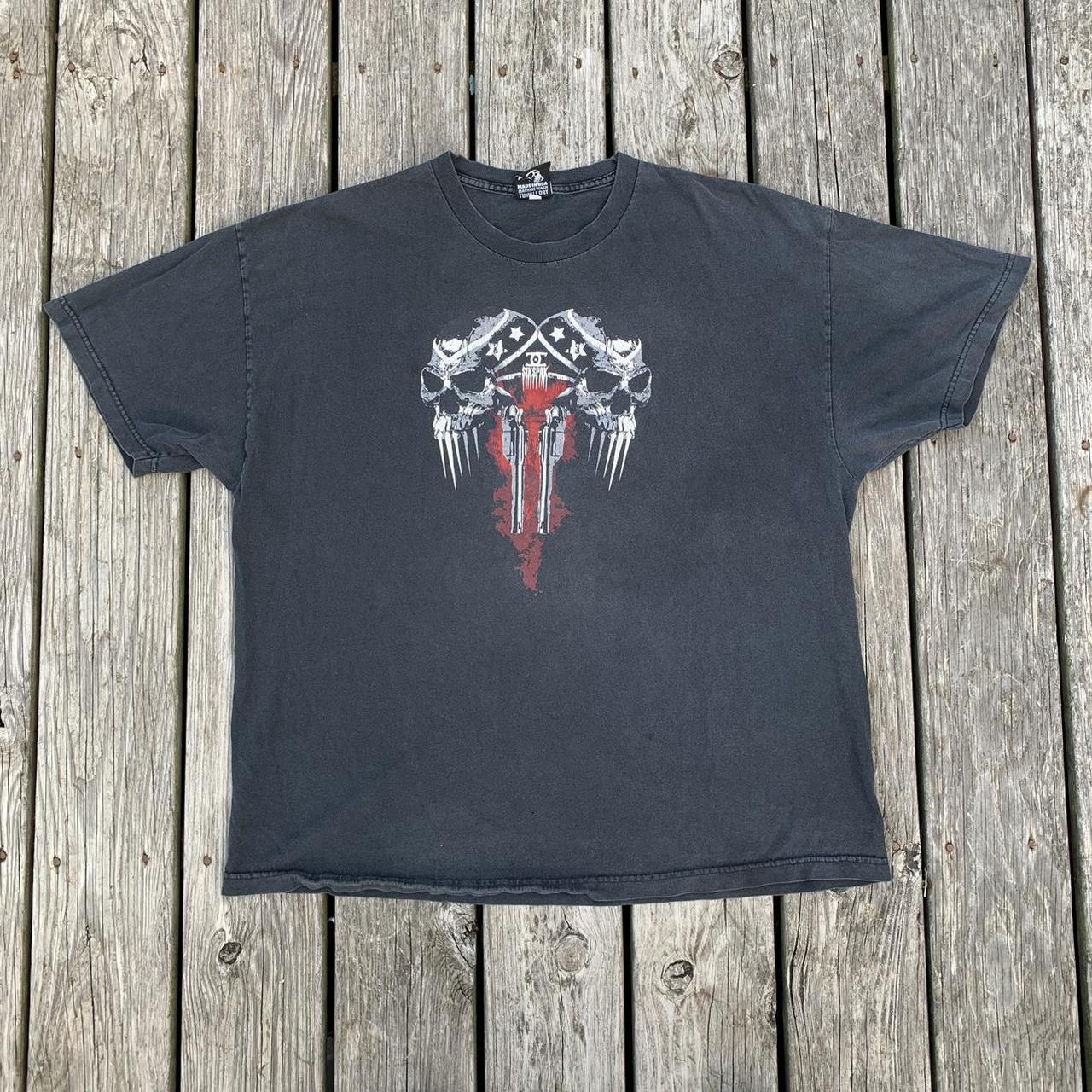 Y2K ‘Sikspak’ affliction style American biker scene... - Depop