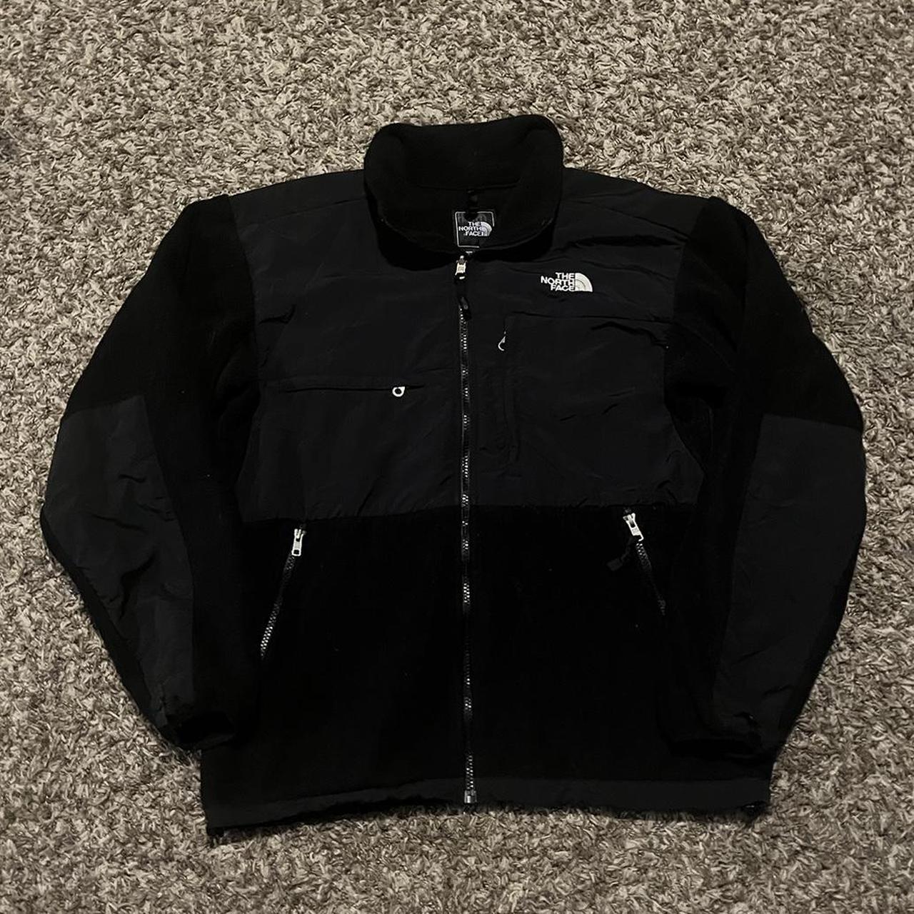 The north face puffer fleece jacket - Depop