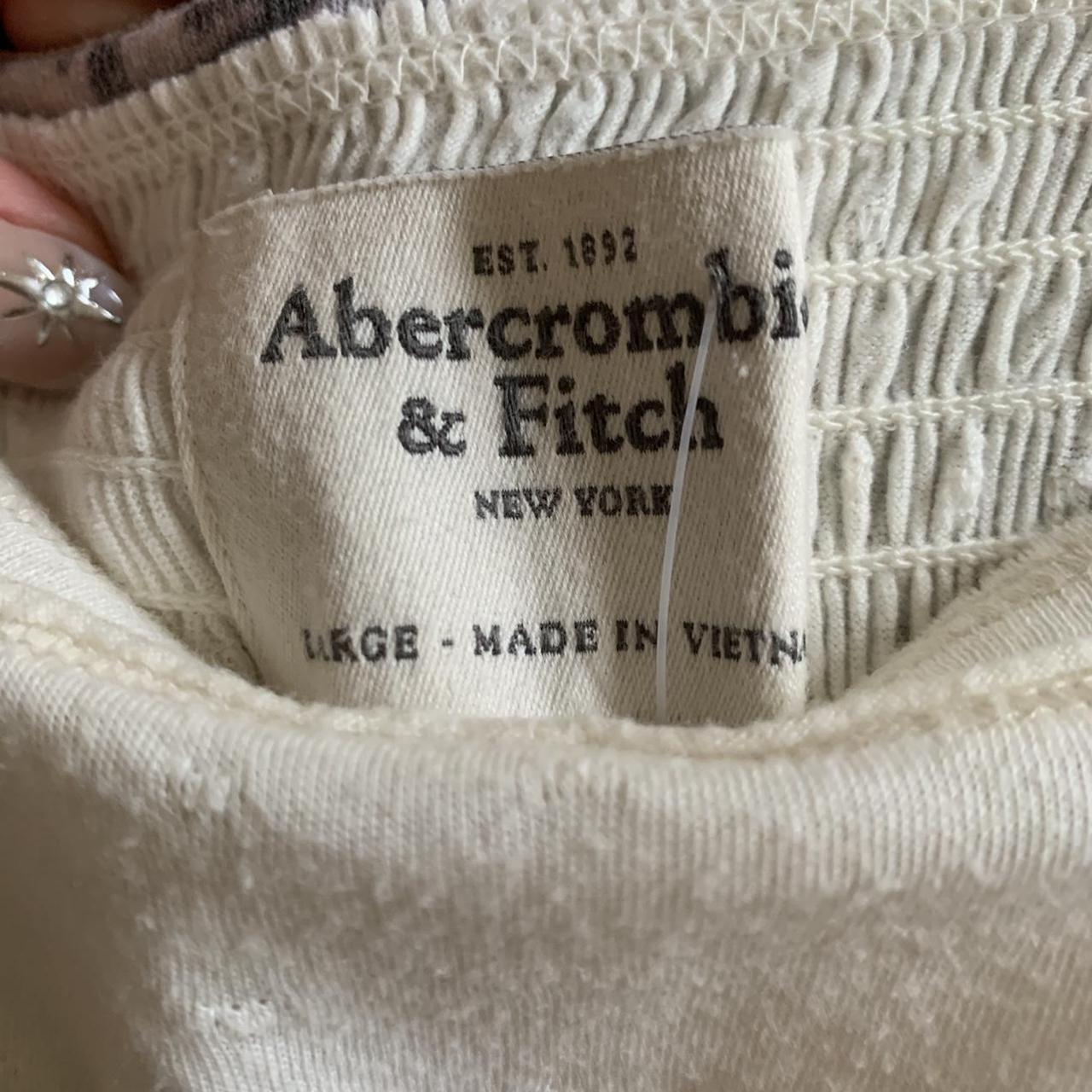 Abercrombie & Fitch Women's White Shirt | Depop