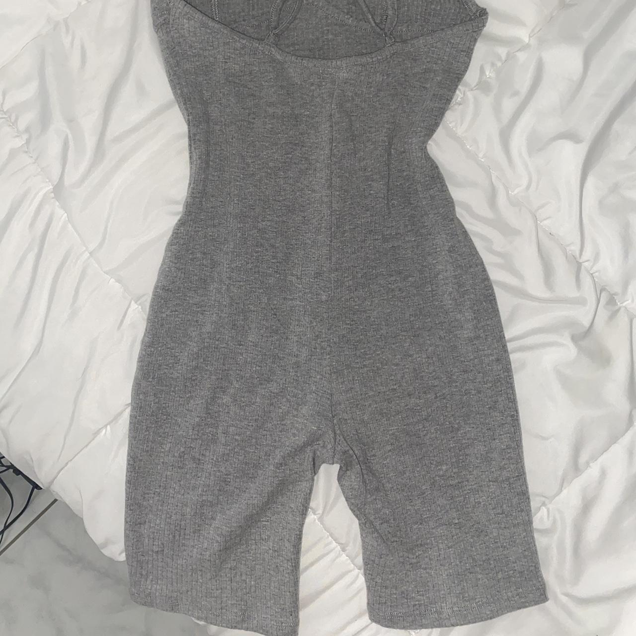 Gray romper - Depop