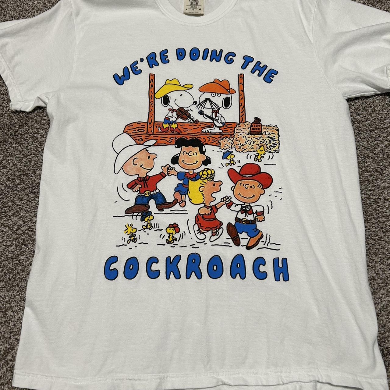 Peanuts / Modest Mouse shirt spoof shirt size large... | Depop