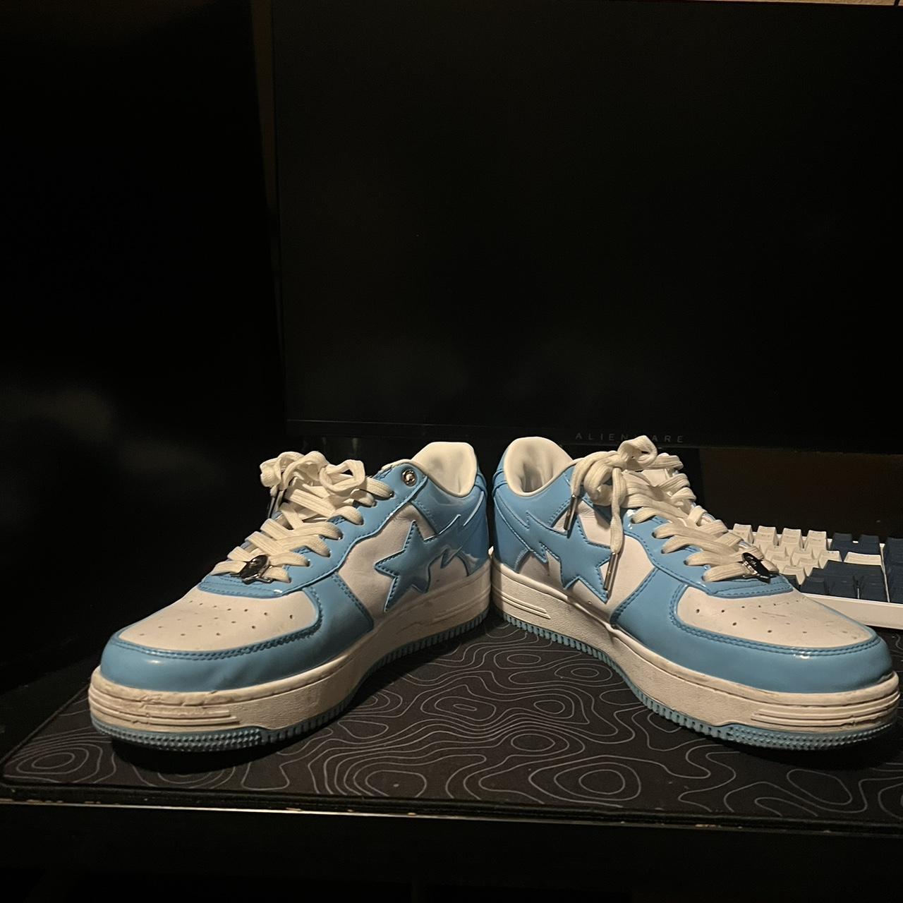 A Bathing Ape Bape Sta Low Bapestas size 11 8/10... - Depop