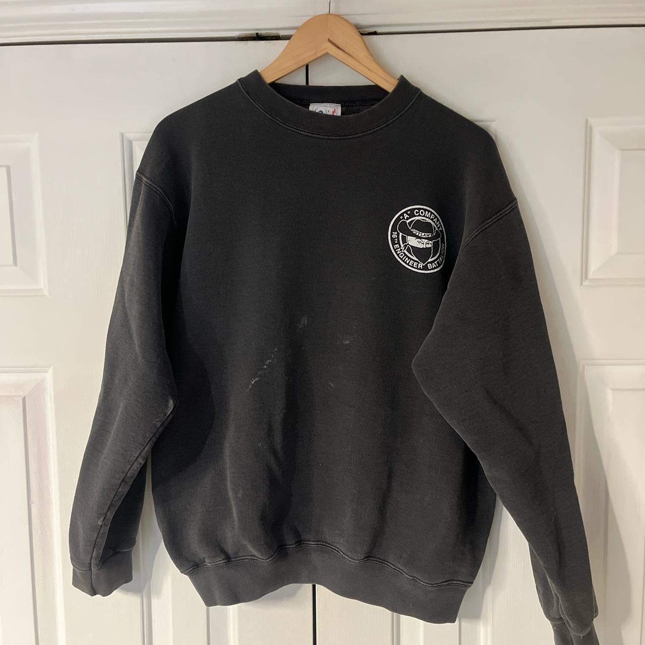 Size L 1996 " Battalion" sweatshirt - Depop