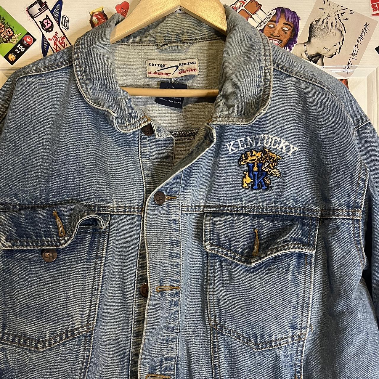 Size L "Kentucky Denim Jacket" - Depop
