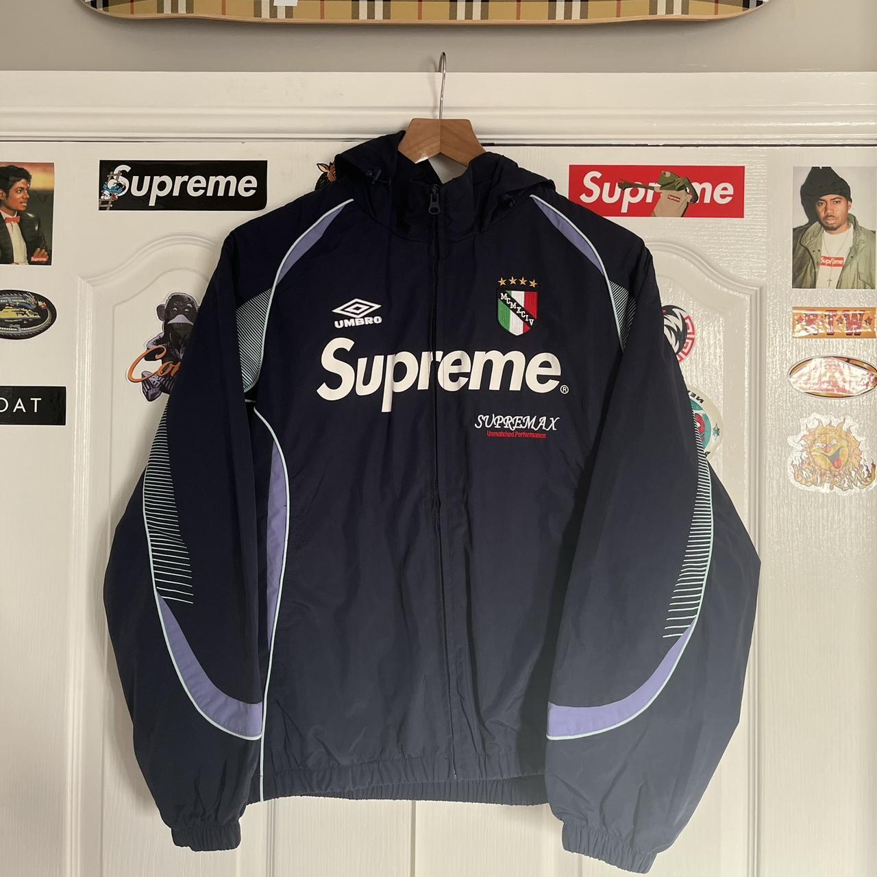 Supreme x Umbro Windbreaker SS22 Drop Worn a couple... - Depop
