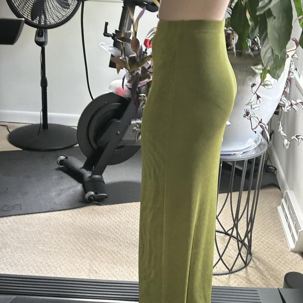 Shein green cottage core skirt 💚 This cute skirt... - Depop