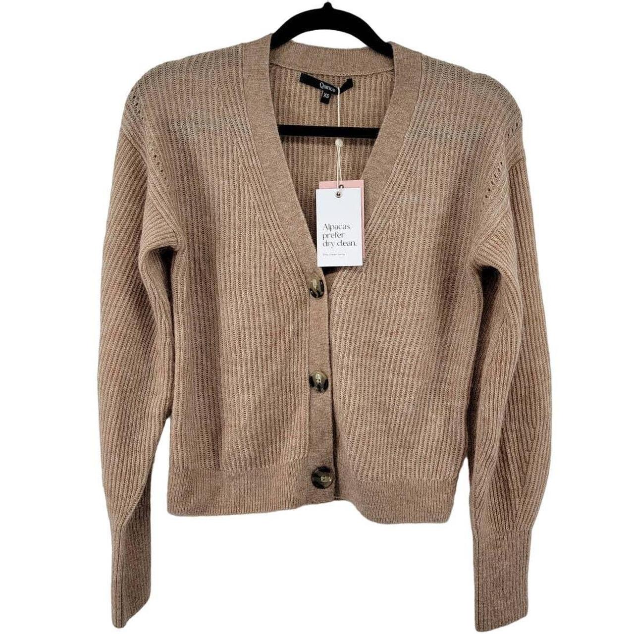 Brand: Quince Style: Baby Alpaca-Wool Cropped... - Depop