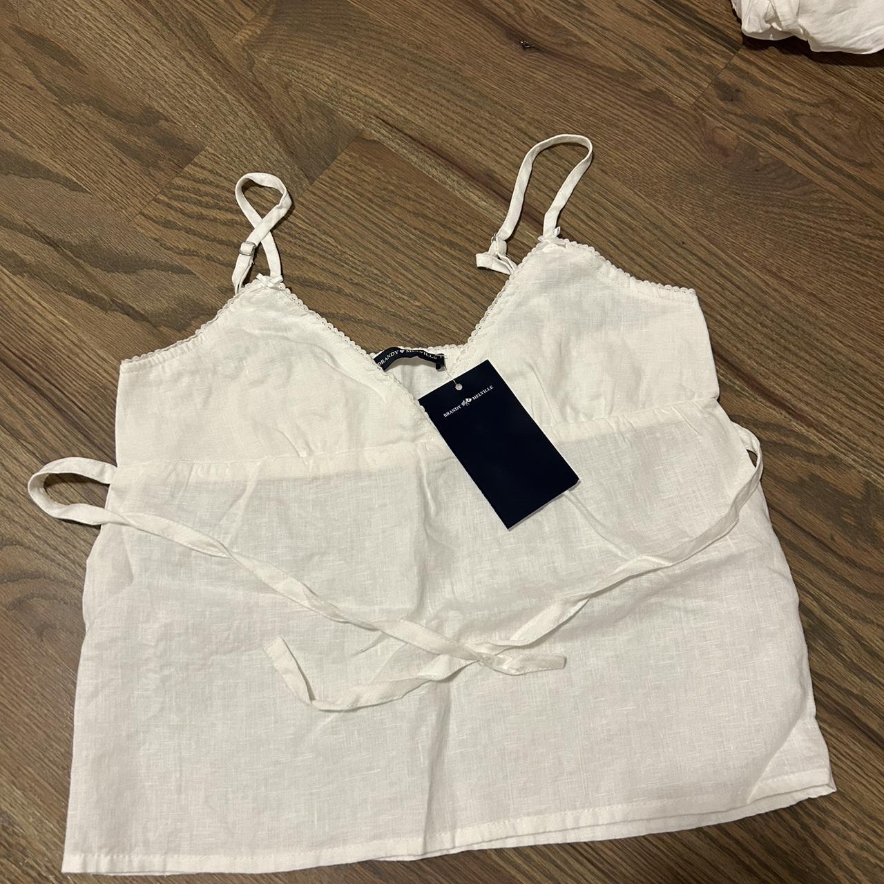 brand new Brandy peplum tank top #brandymellville... | Depop