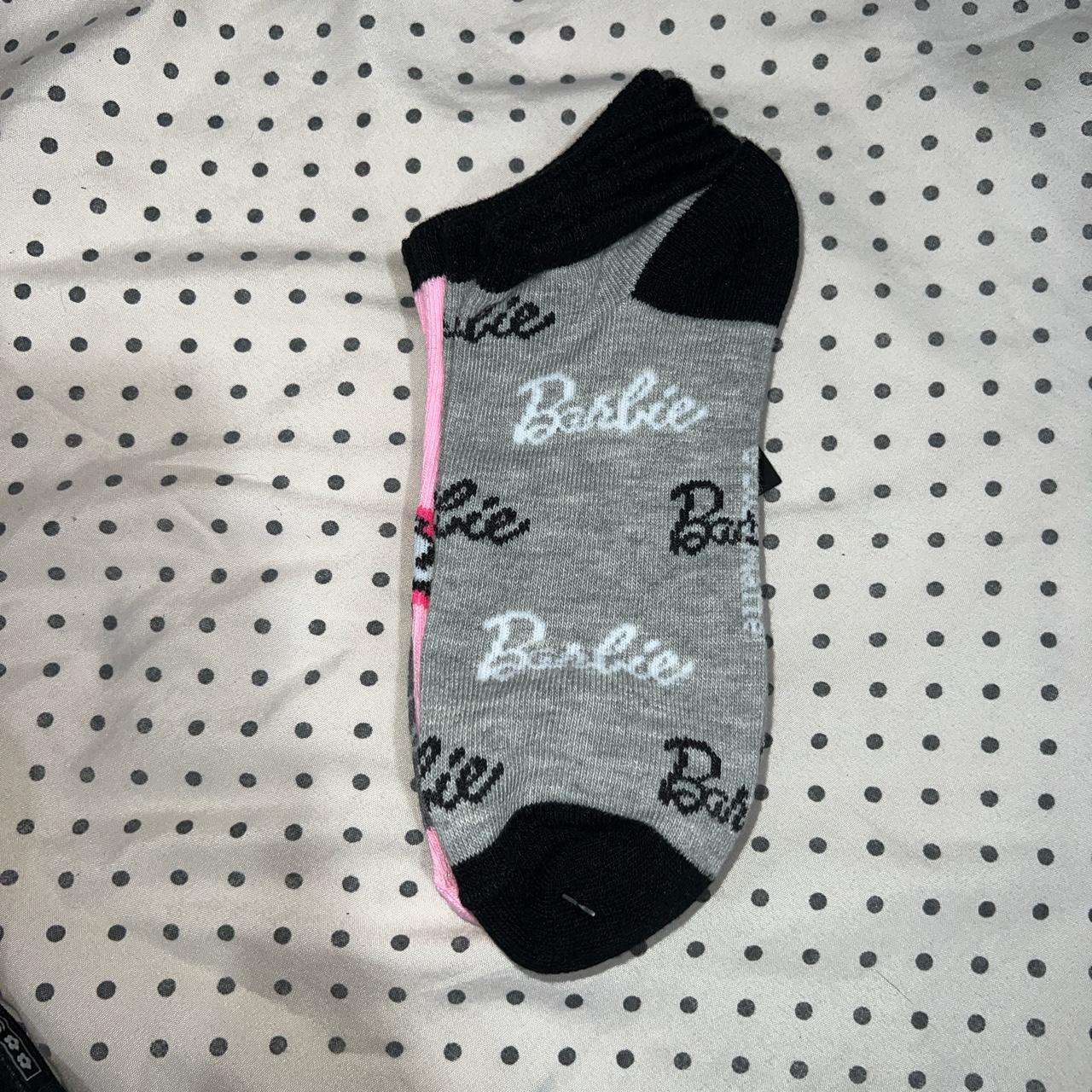 Barbie ankle socks (3 pairs in a pack) - Depop