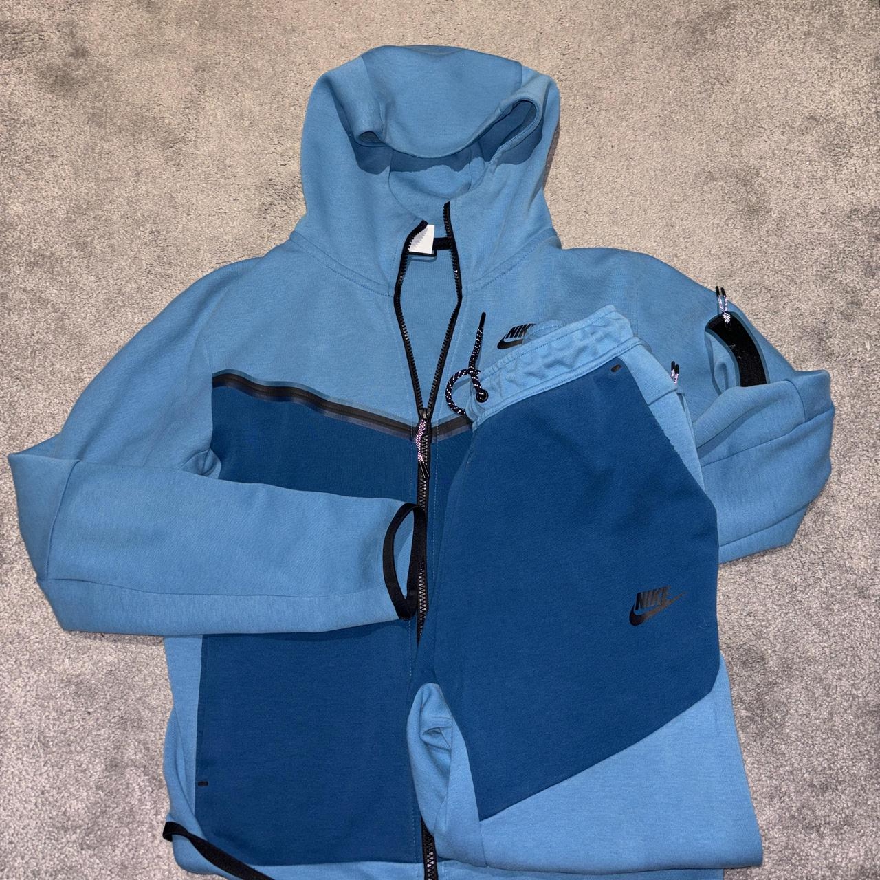 Men’s Nike blue tech fleece Set. Size S. Open to... - Depop