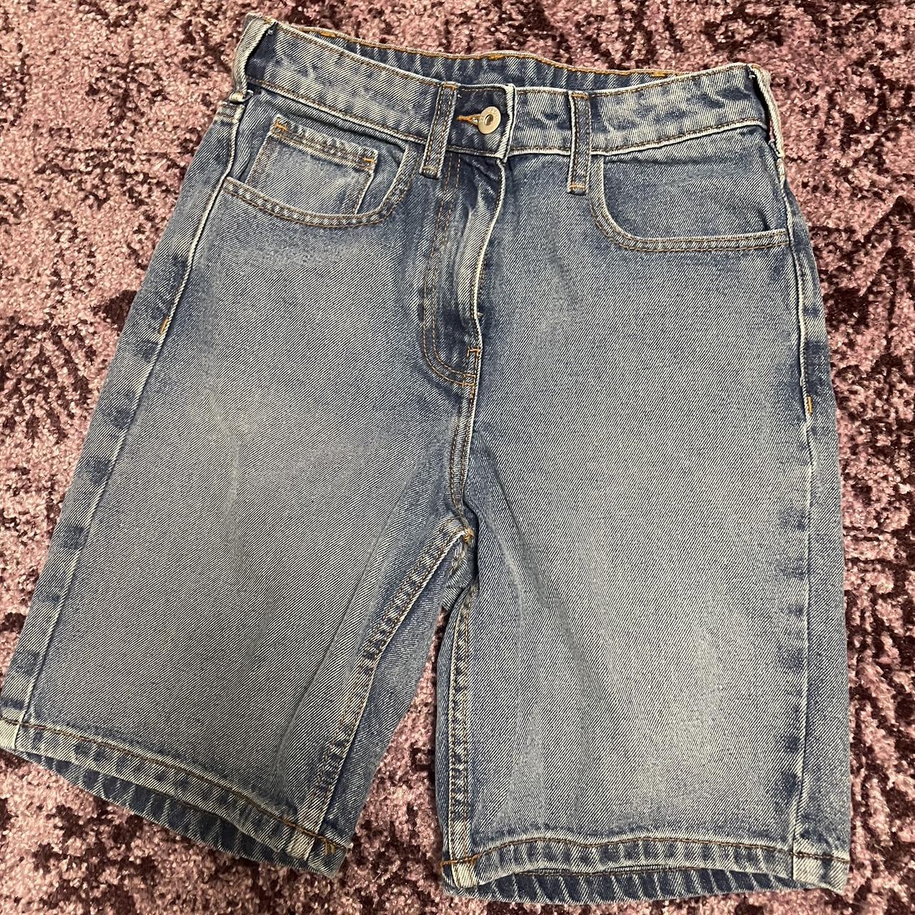 jean shorts from ASOS. super cute oversized fit.... - Depop