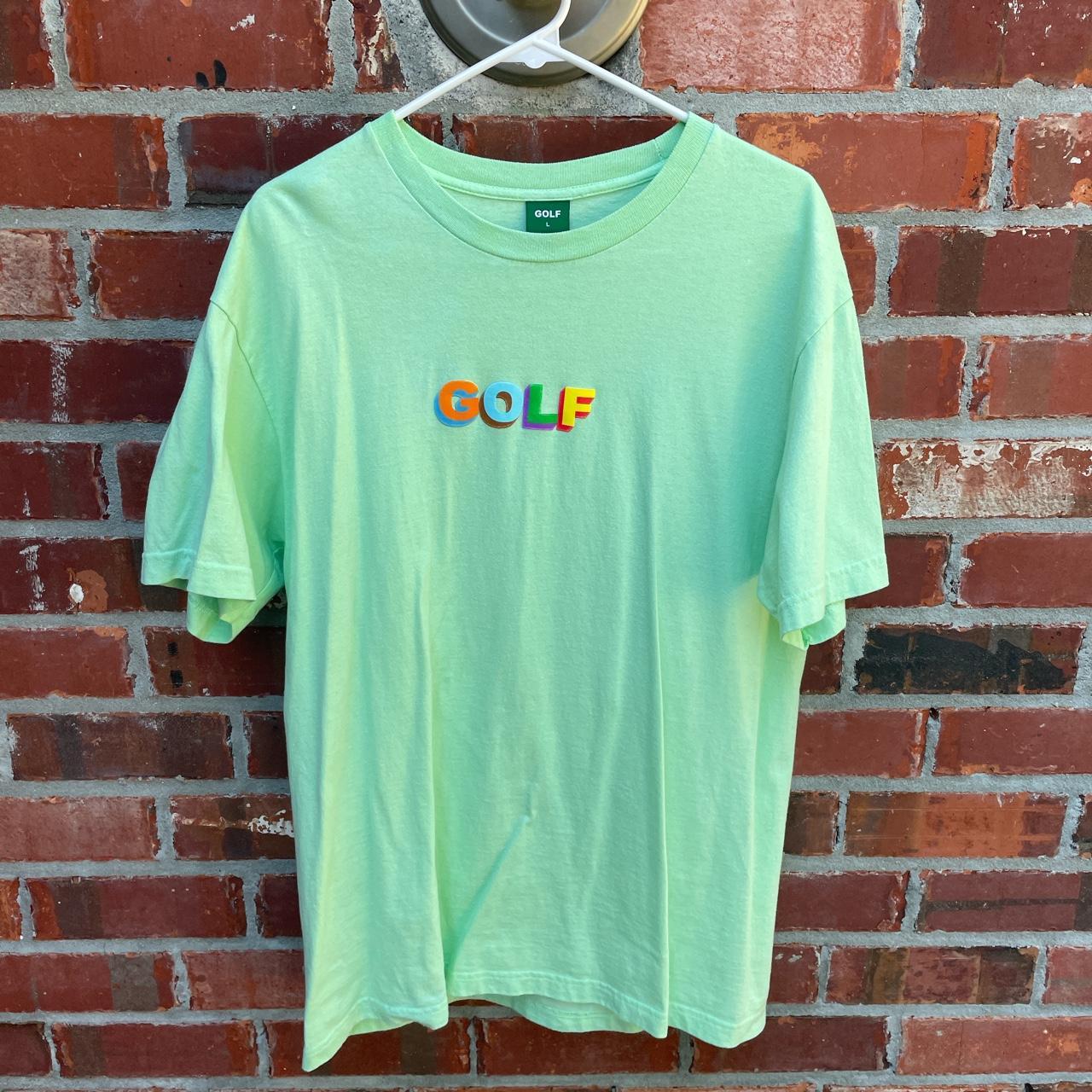 Golf Wang Green Logo Tshirt - Depop