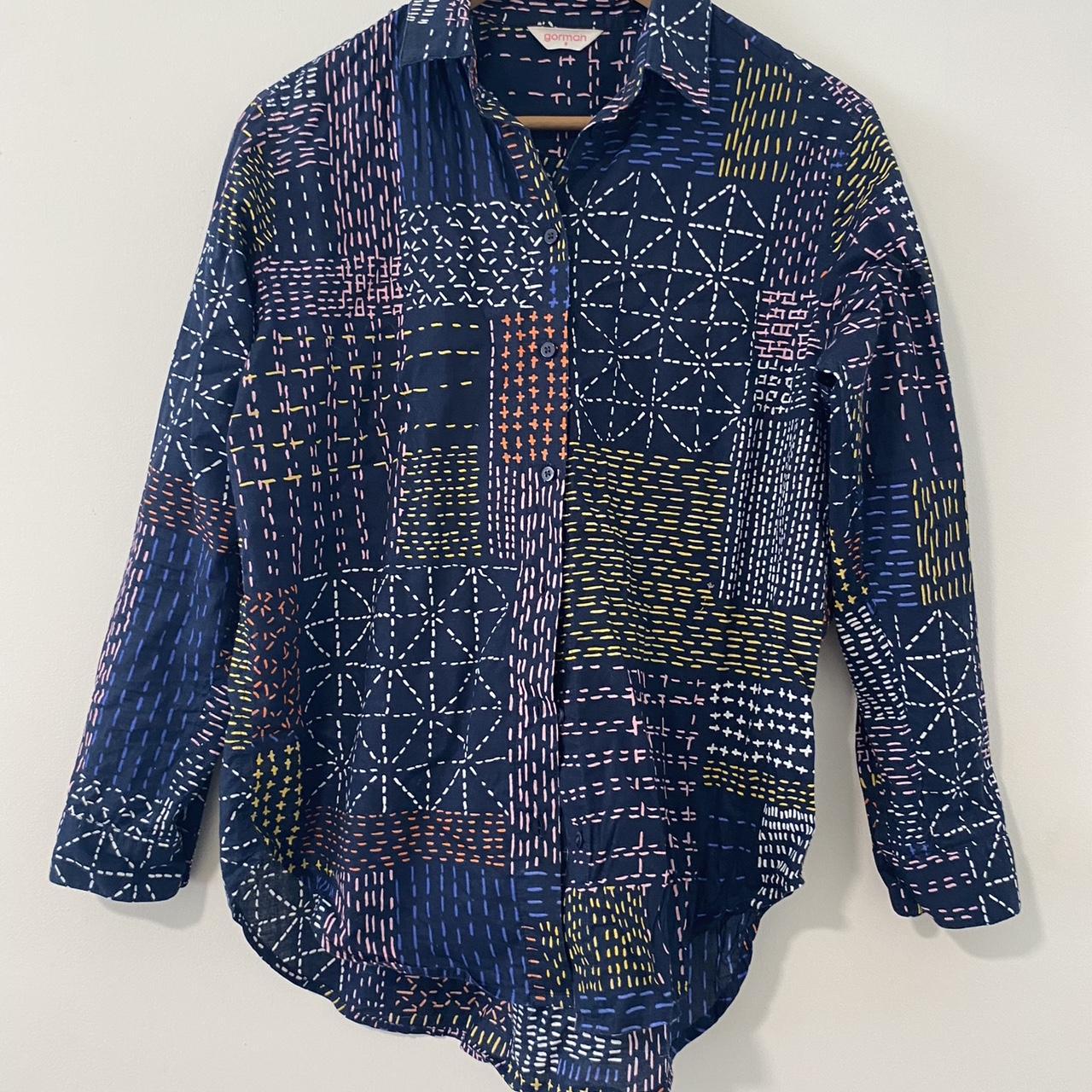 Gorman 100% cotton size 8 shirt #gorman #print... - Depop