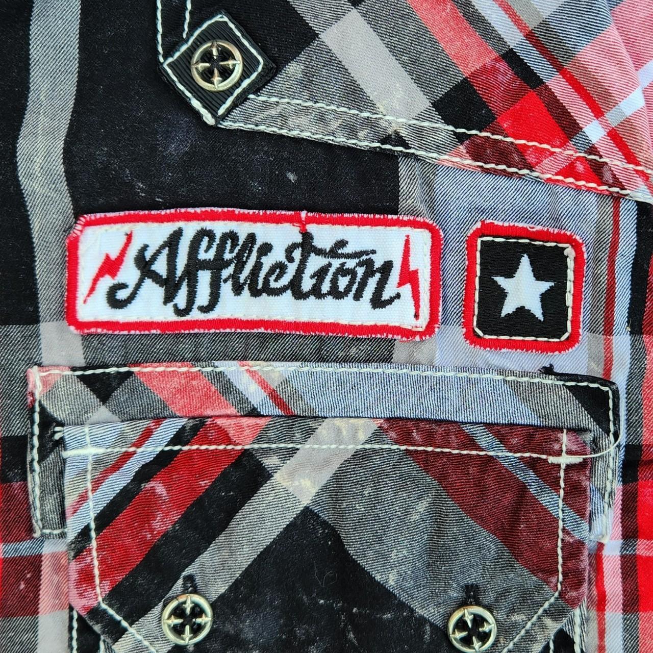 Official Affliction American Customs button up... - Depop
