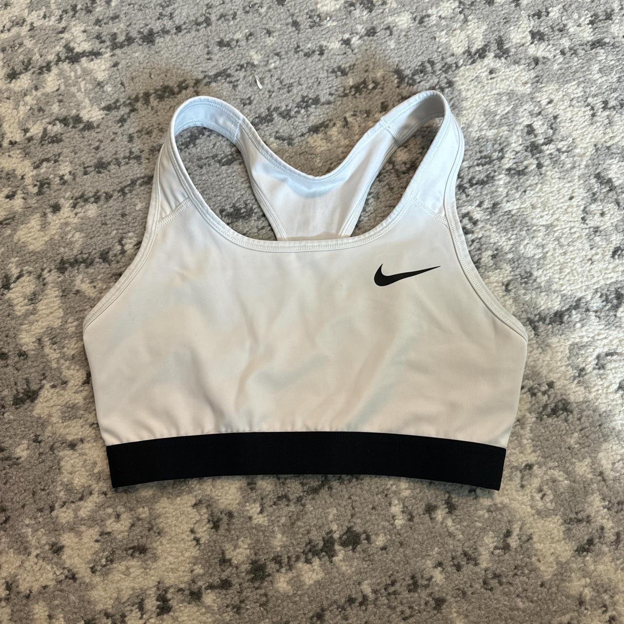 Nike white sports bra! - Depop