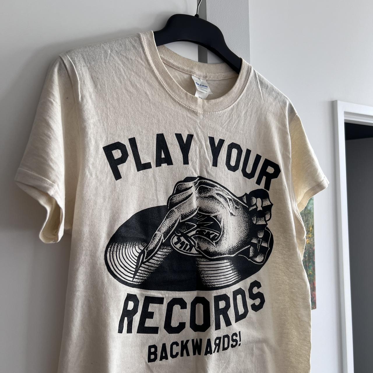 PLAY YOUR RECORDS BACKWARDS punk metal vinyl records... - Depop