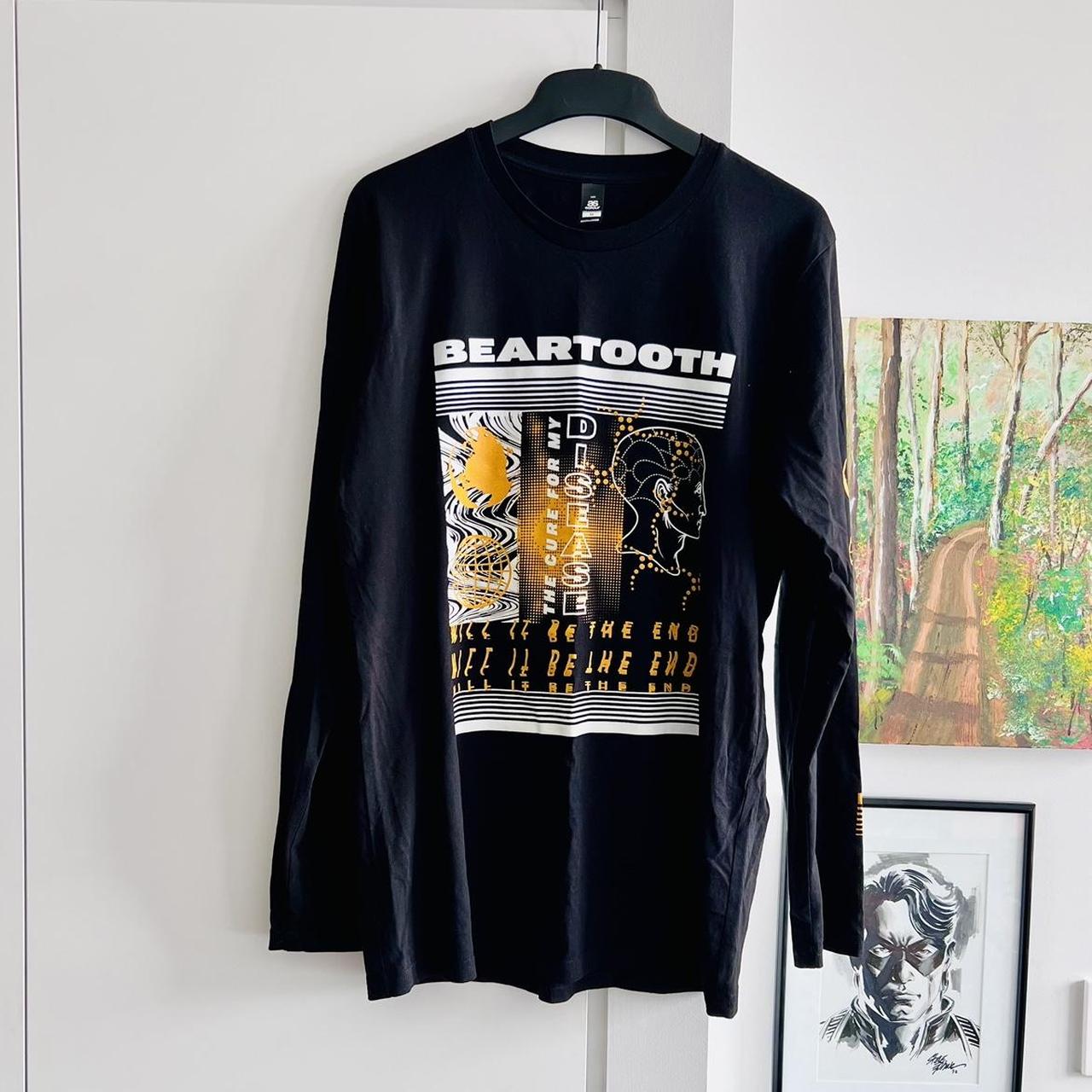 Beartooth hardcore band long sleeve fits like a... - Depop