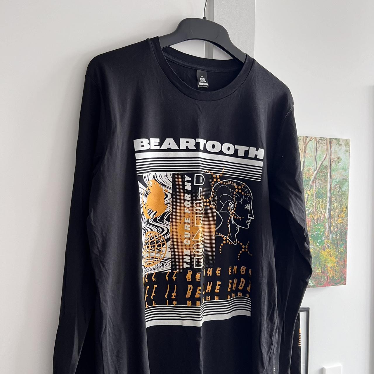 Beartooth hardcore band long sleeve fits like a... - Depop