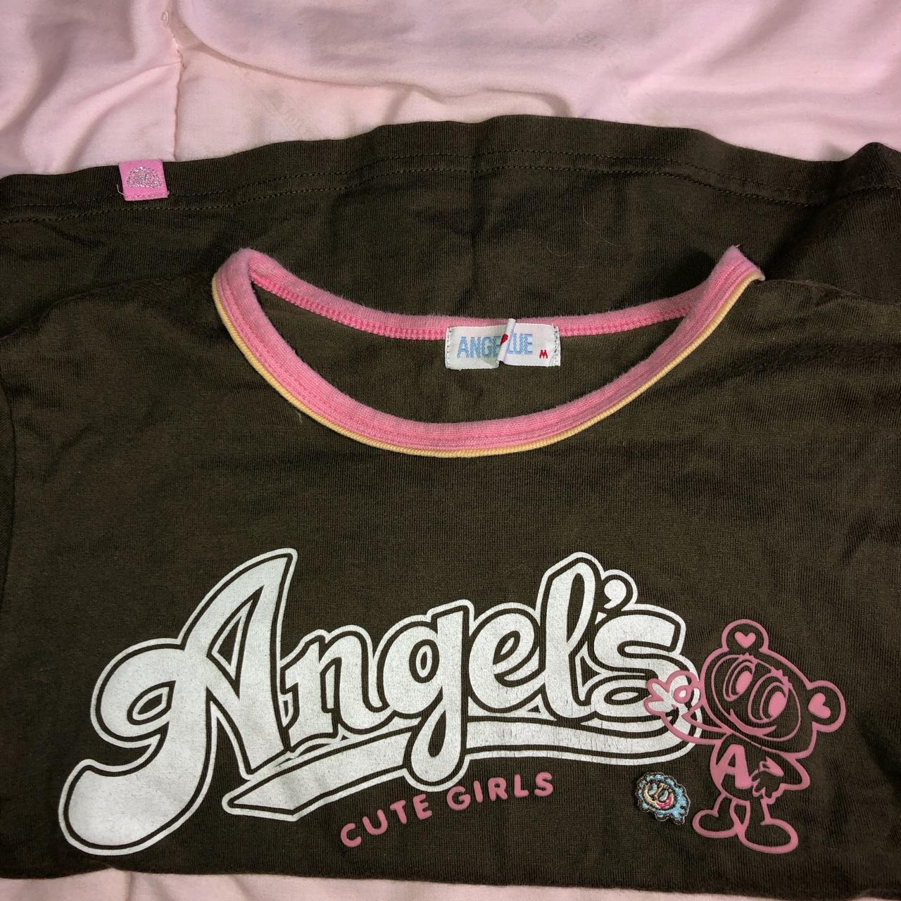 Angel’s Blue Baby Tee 👼🏻 (repop) ️SEND REASONABLE... - Depop