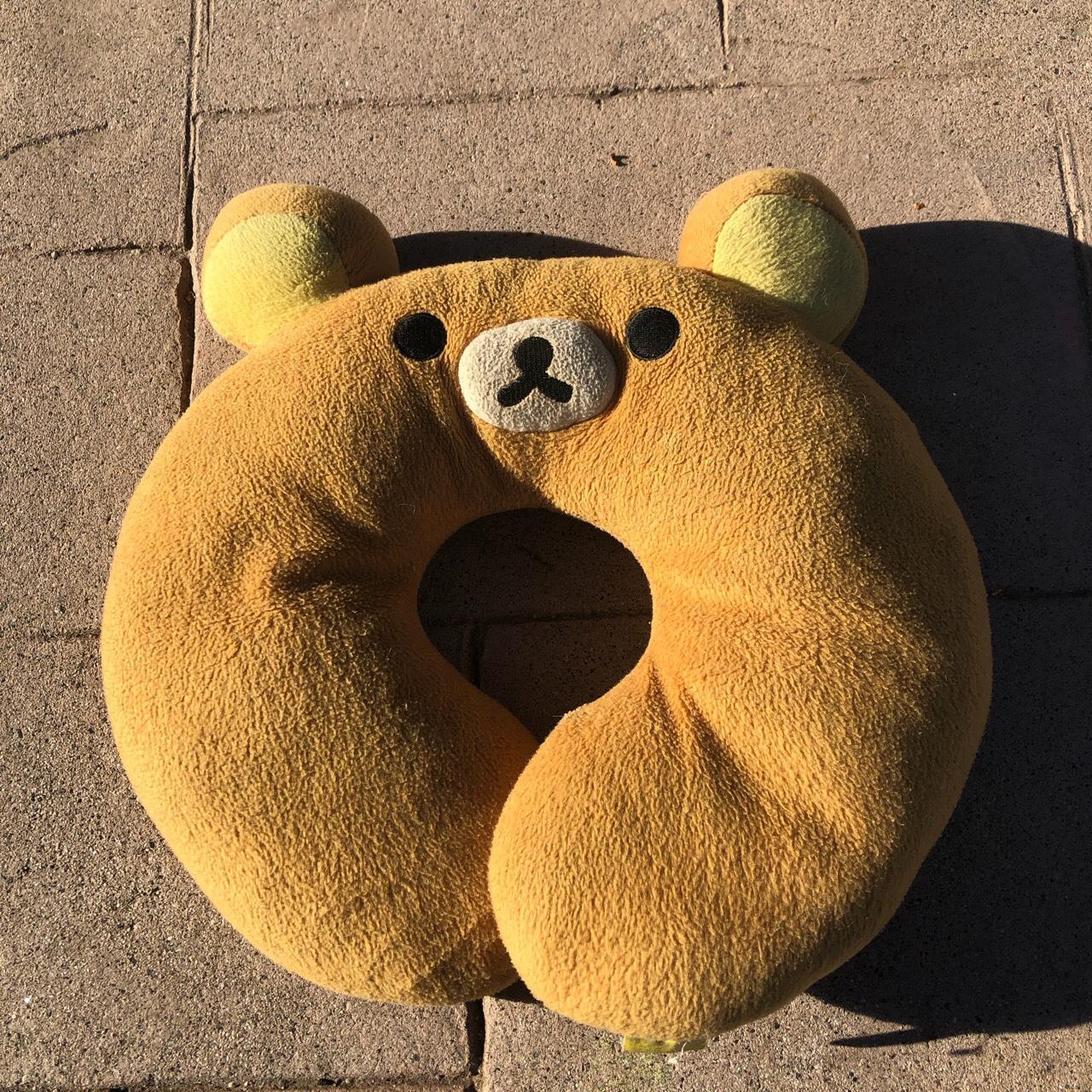 Rilakkuma vintage massage neck pillow Perfect... - Depop