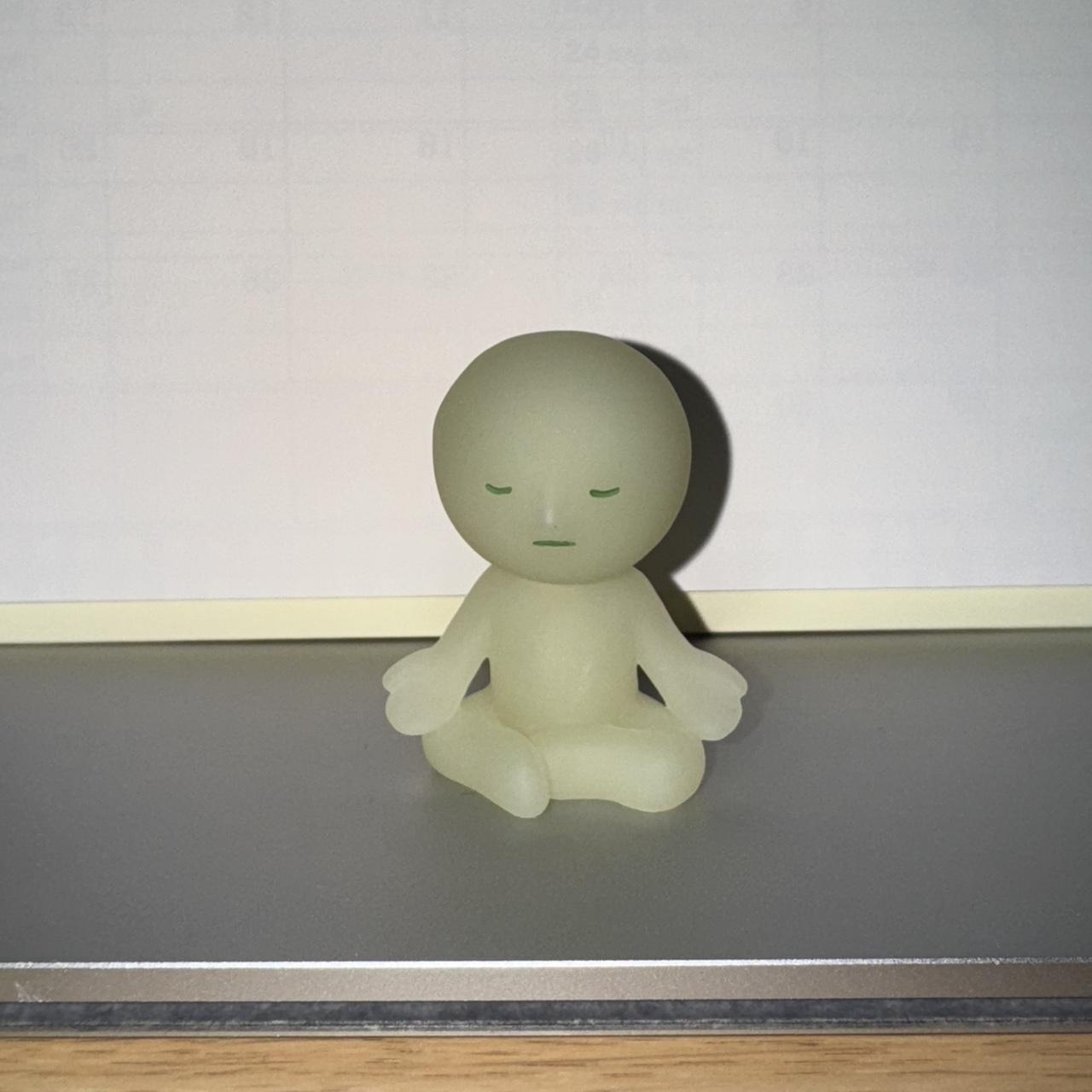 Smiski Lotus Pose from Yoga Series #smiski... - Depop