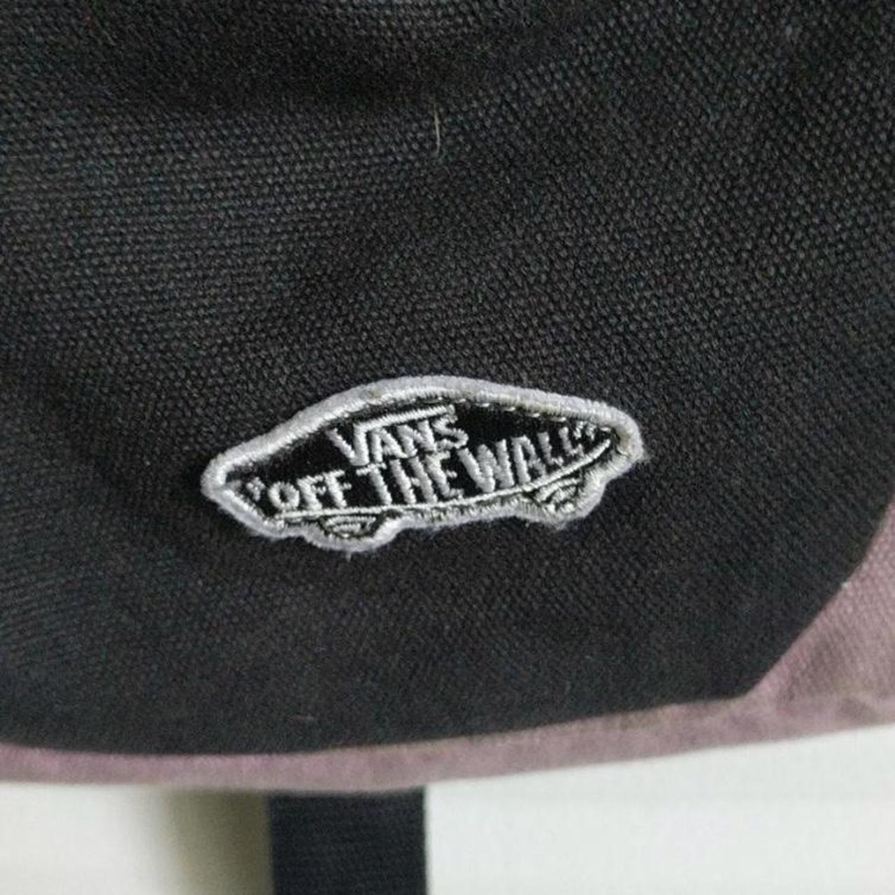 purple vans canvas backpack holds a lot ! some... - Depop