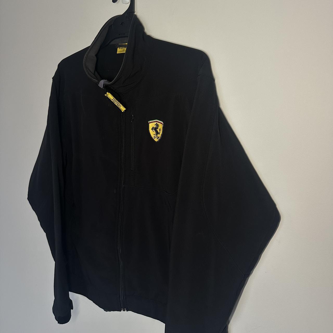 VINTAGE MENS FERRARI JACKET SUSTAINABLE HAND PICKED... - Depop