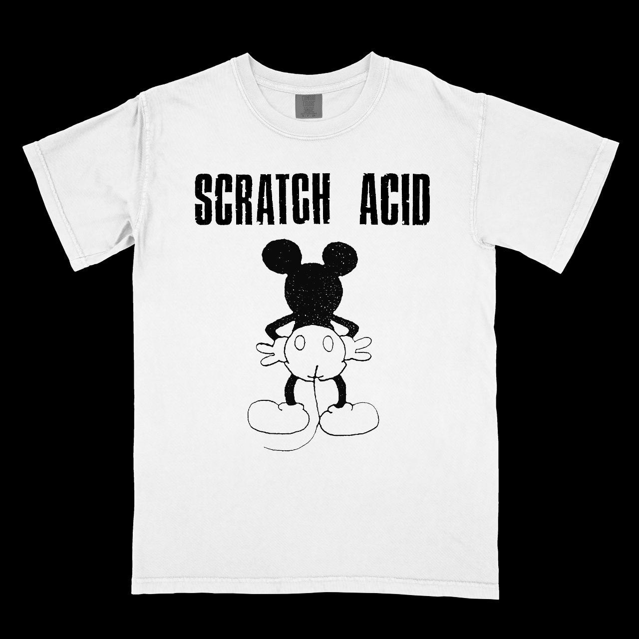 Scratch Acid "El Espectro" black ink screen printed... - Depop