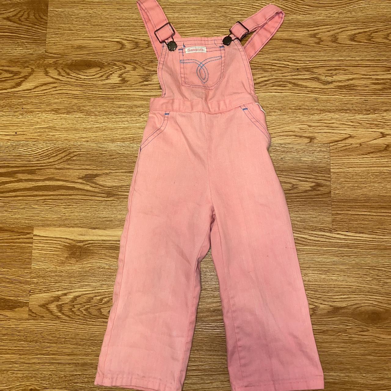 Pink Dungarees-overalls | Depop