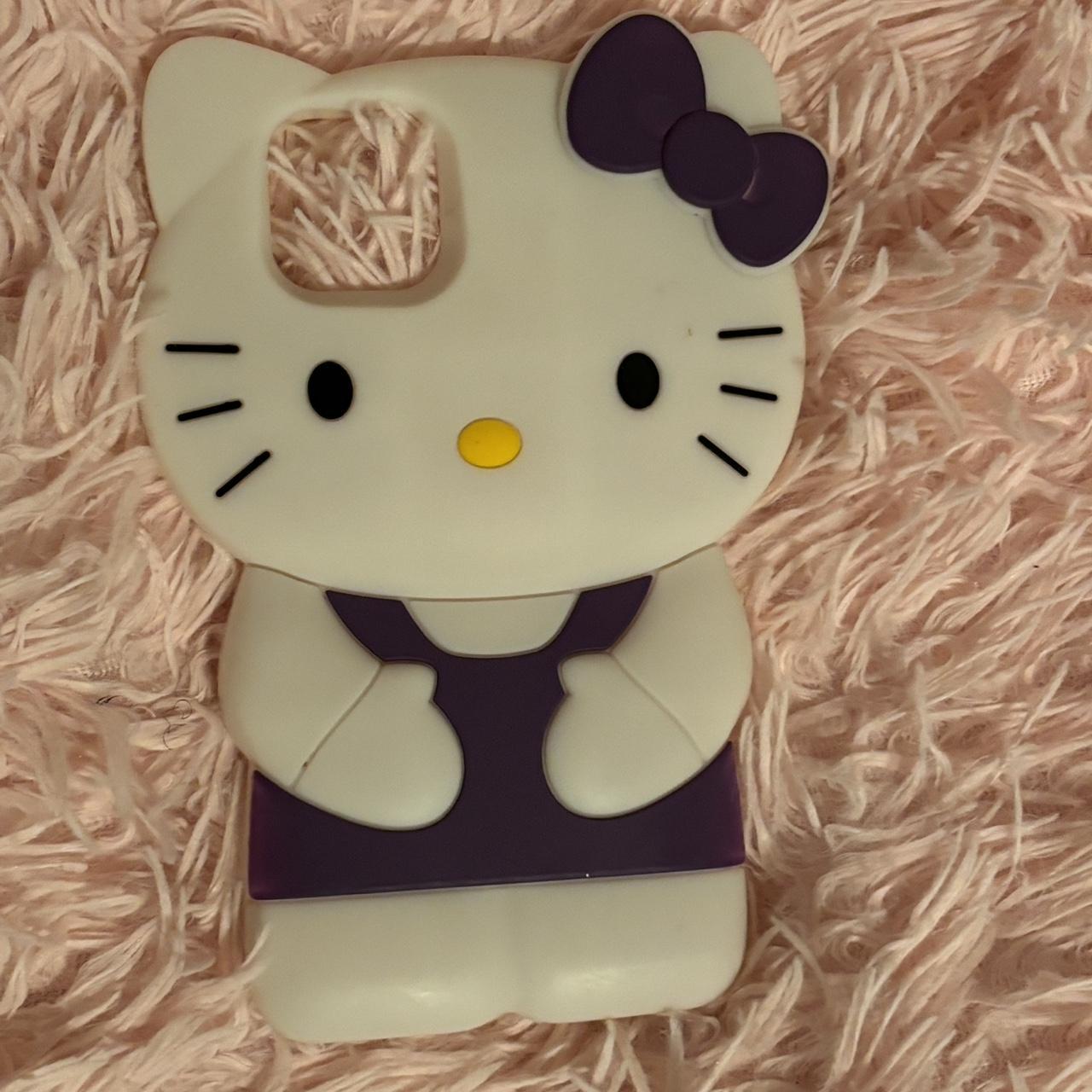 iPhone 11 Pro Max Purple Hello kitty case 💜🫧 - Depop