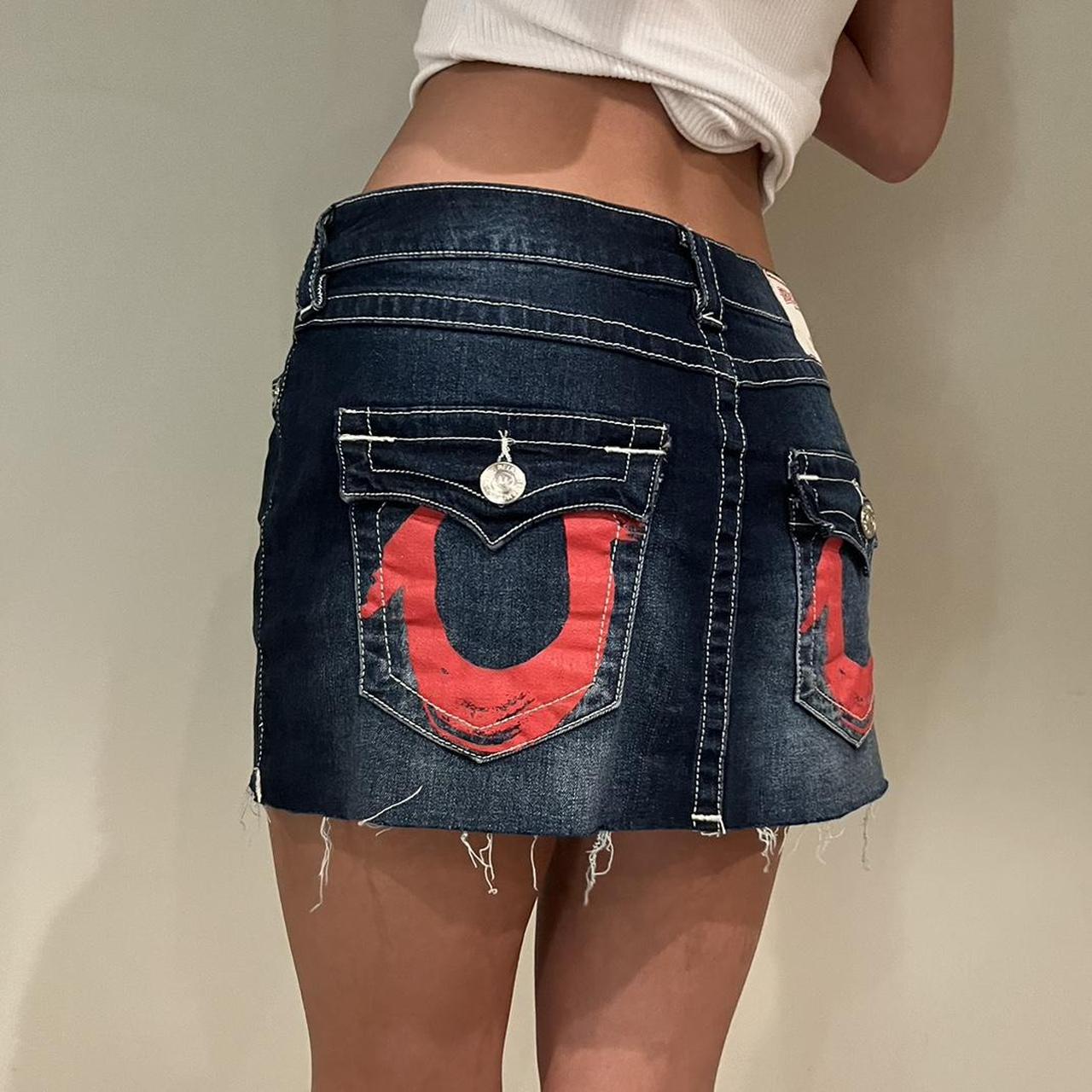 True religion skirt. Never worn - Depop
