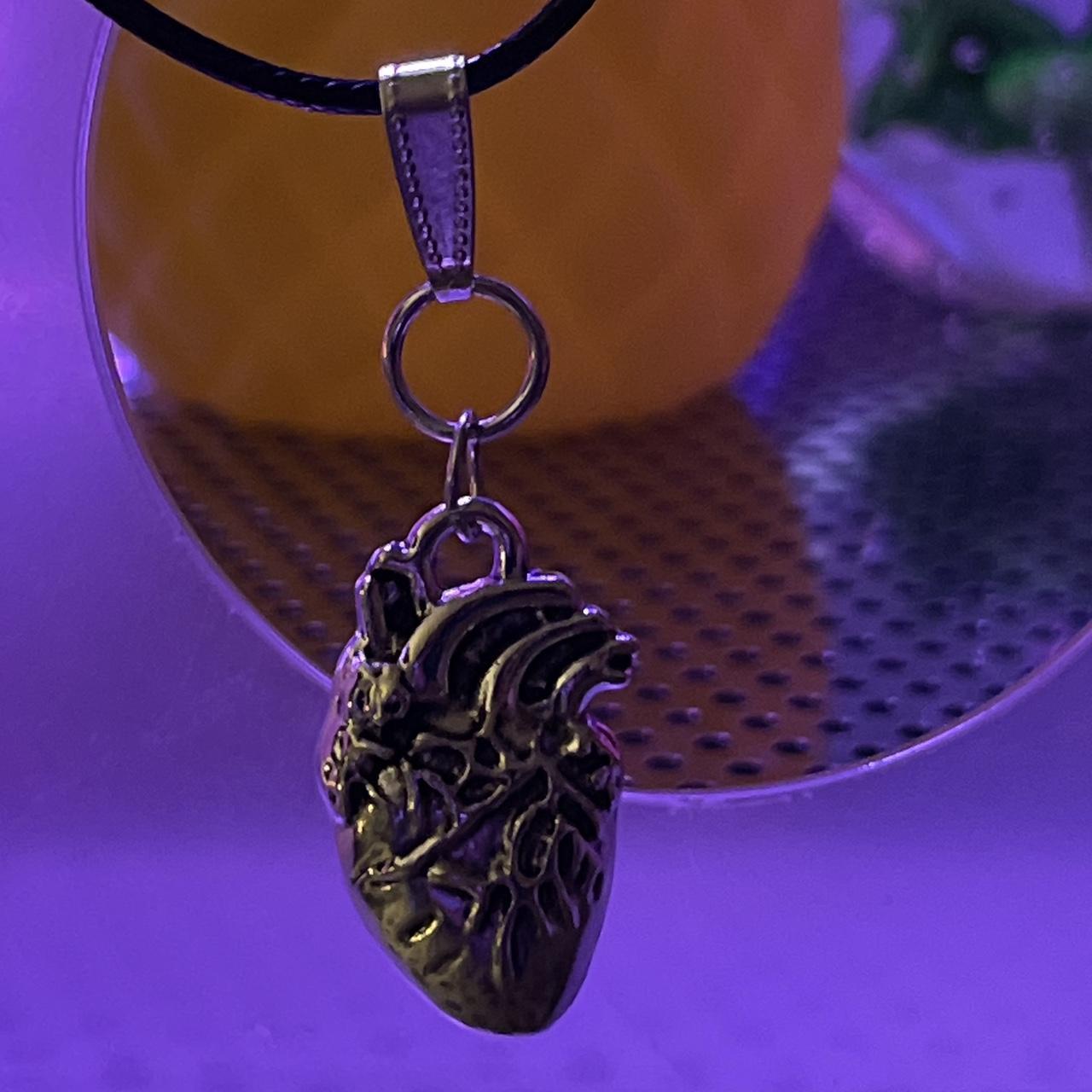 HEART-TO-HEART necklace (Made by me) - Depop