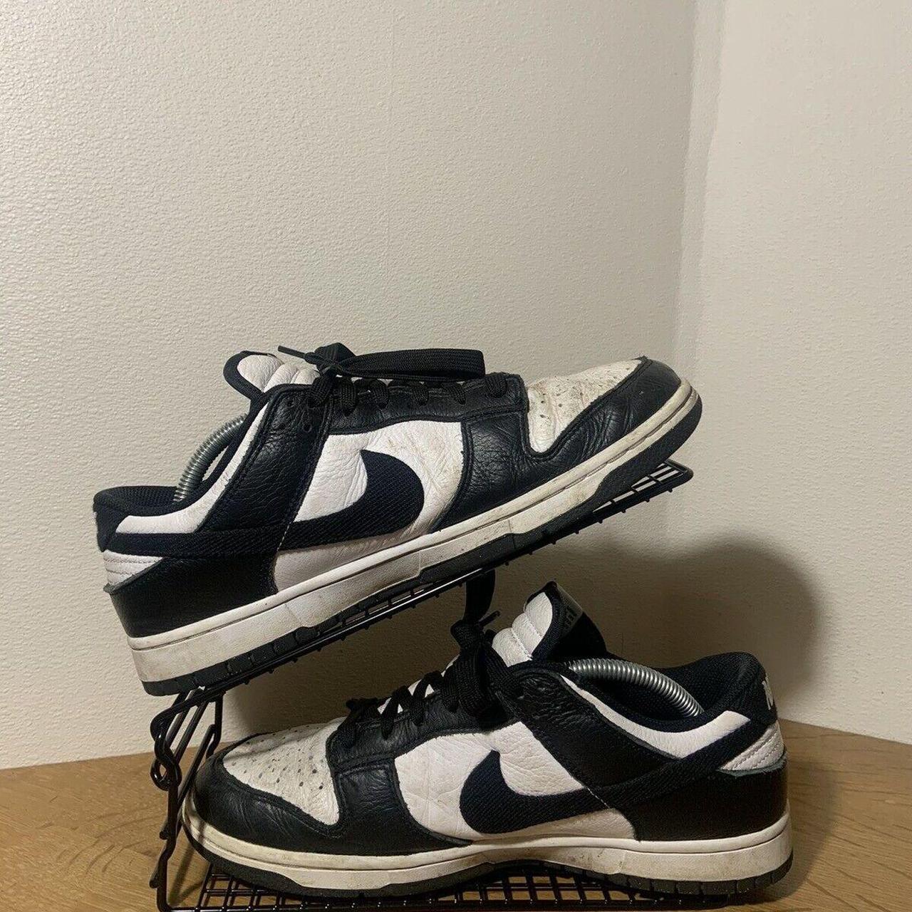 Nike Dunk Low Panda Trainers Men’s Black/White... - Depop