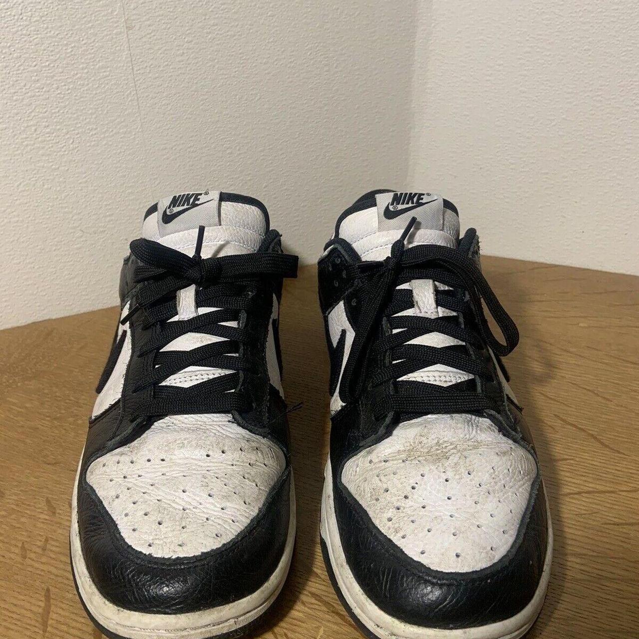 Nike Dunk Low Panda Trainers Men’s Black/White... - Depop