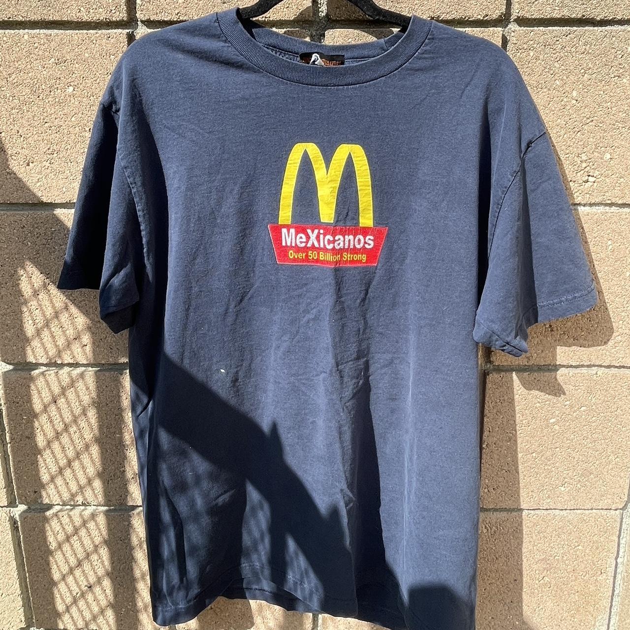 Crazy vintage McDonald’s parody graphic T-shirt.... | Depop