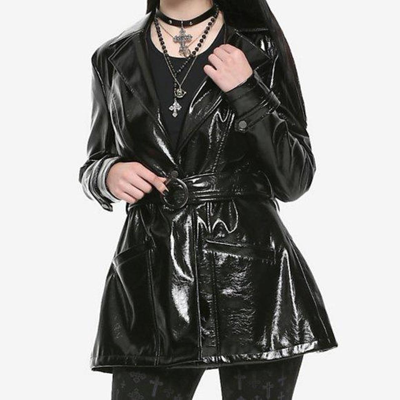 THE CRAFT Nancy Downs vinyl jacket out of stock from... - Depop