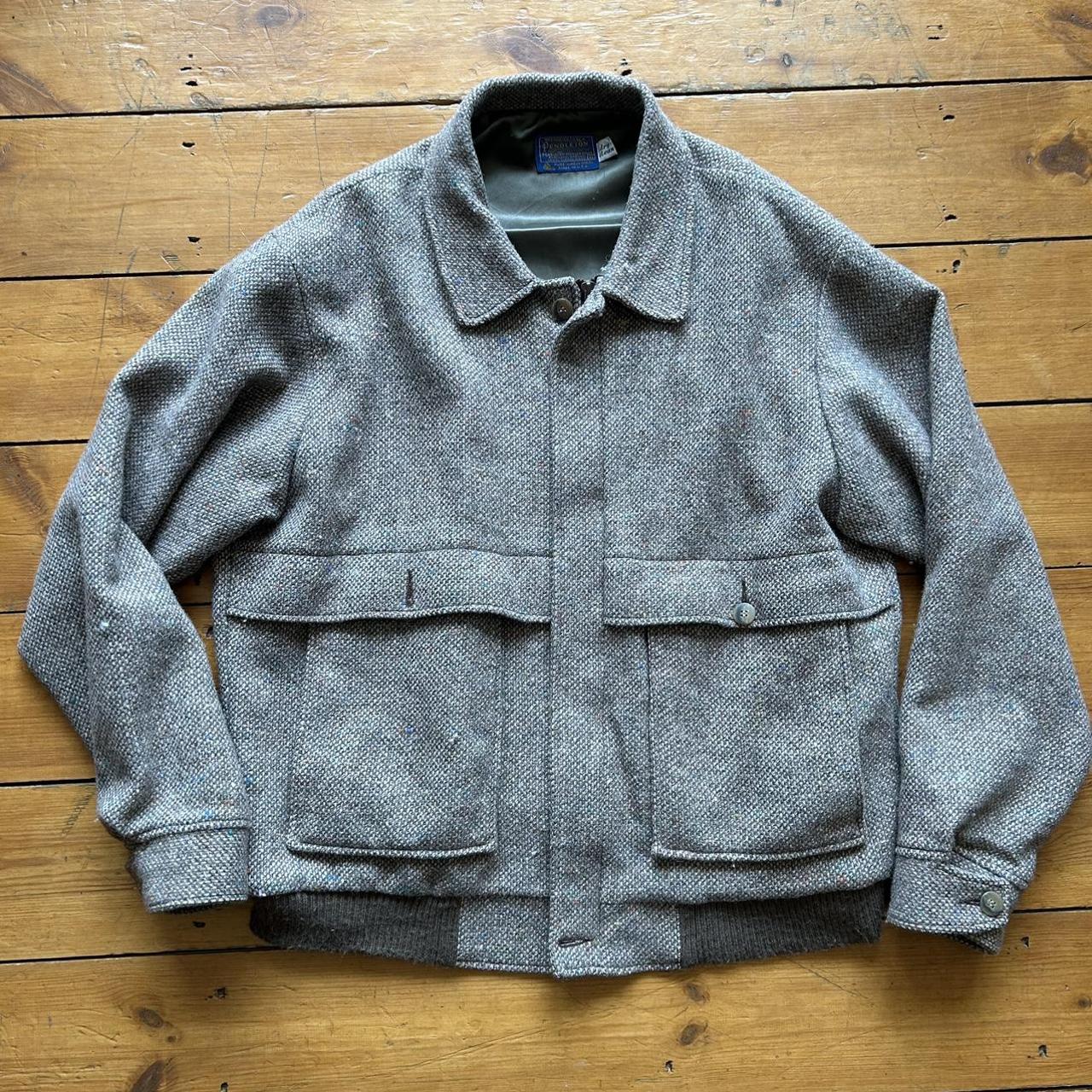70s Pendleton Jacket Size XL Lovely wool / tweed,... - Depop