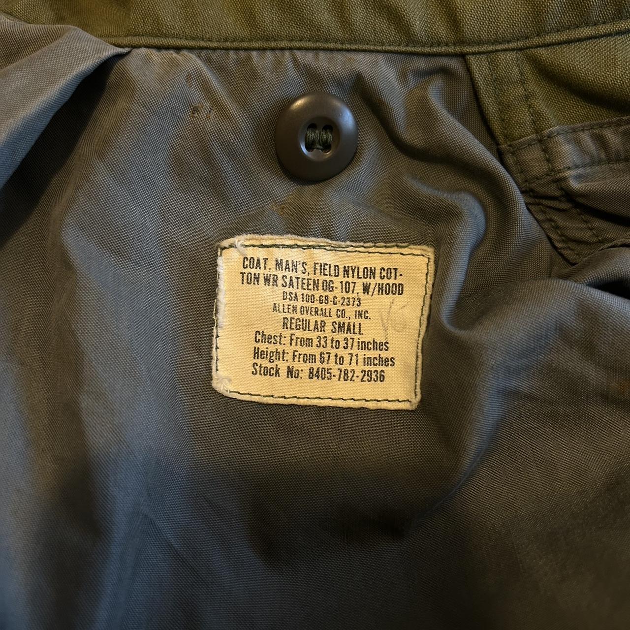 70’s M65 Jacket Size Small 1970’s M65 vietnam war... - Depop