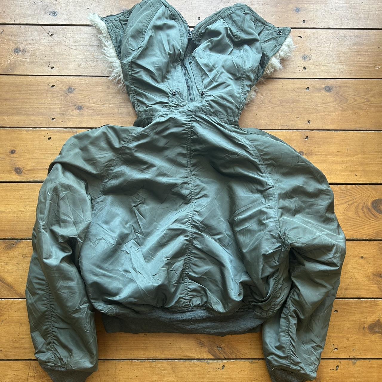 80’s N-2B Bomber Jacket Size XL 1982 N2B usaf cold... | Depop