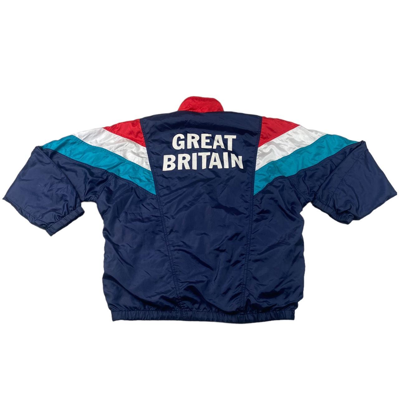 Adidas Great Britain 90s Shell Track Jacket -... - Depop