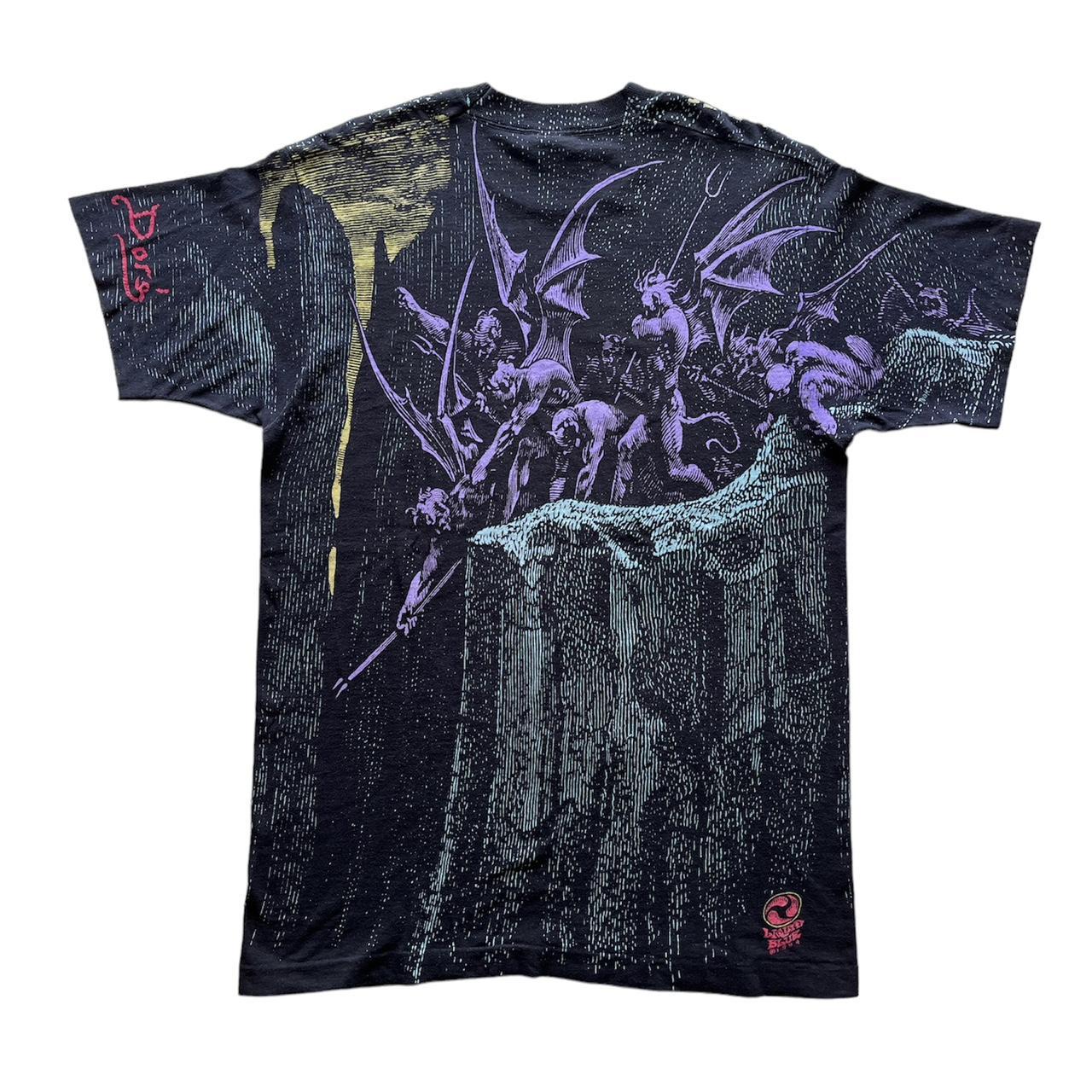 liquid blue Men's multi T-shirt | Depop