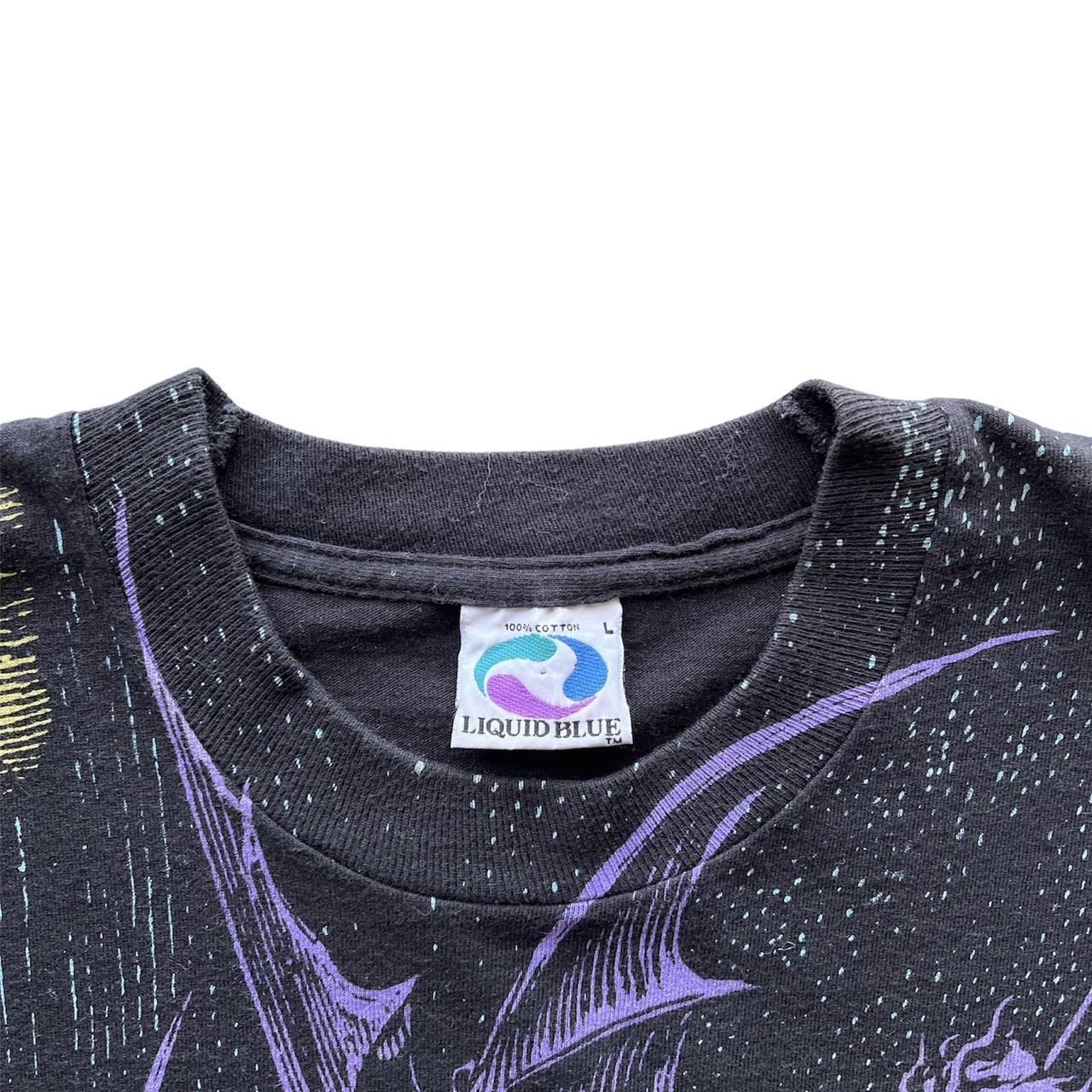 liquid blue Men's multi T-shirt | Depop