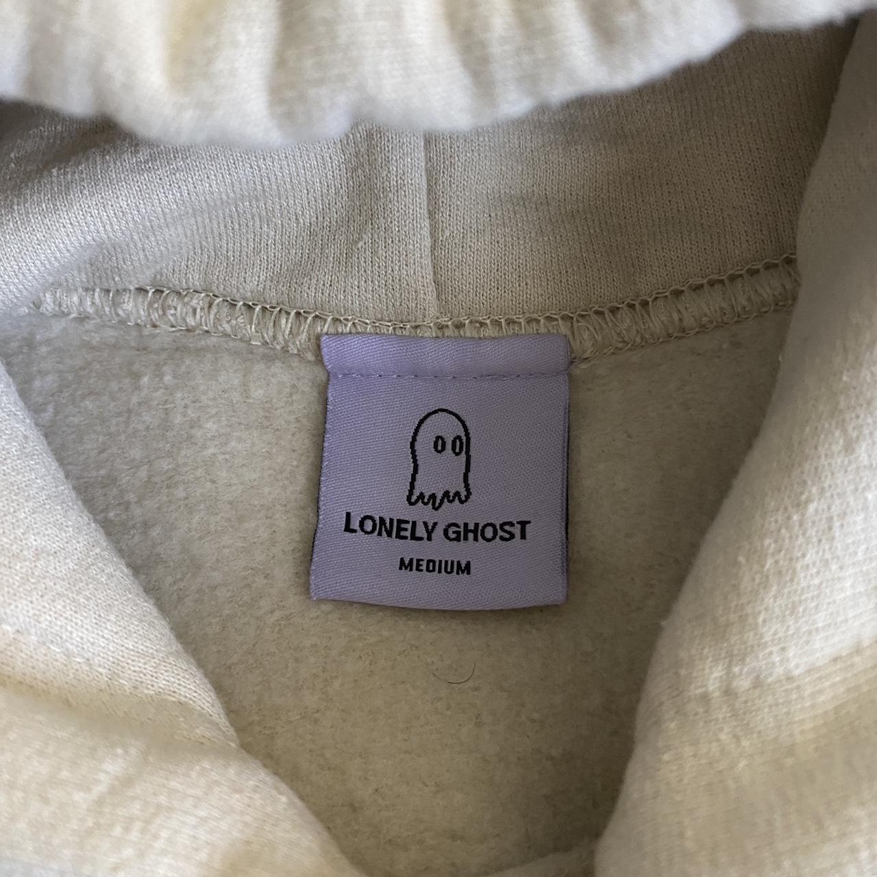 Lonely Ghost Hoodie -no flaws -fits like size s -for... - Depop