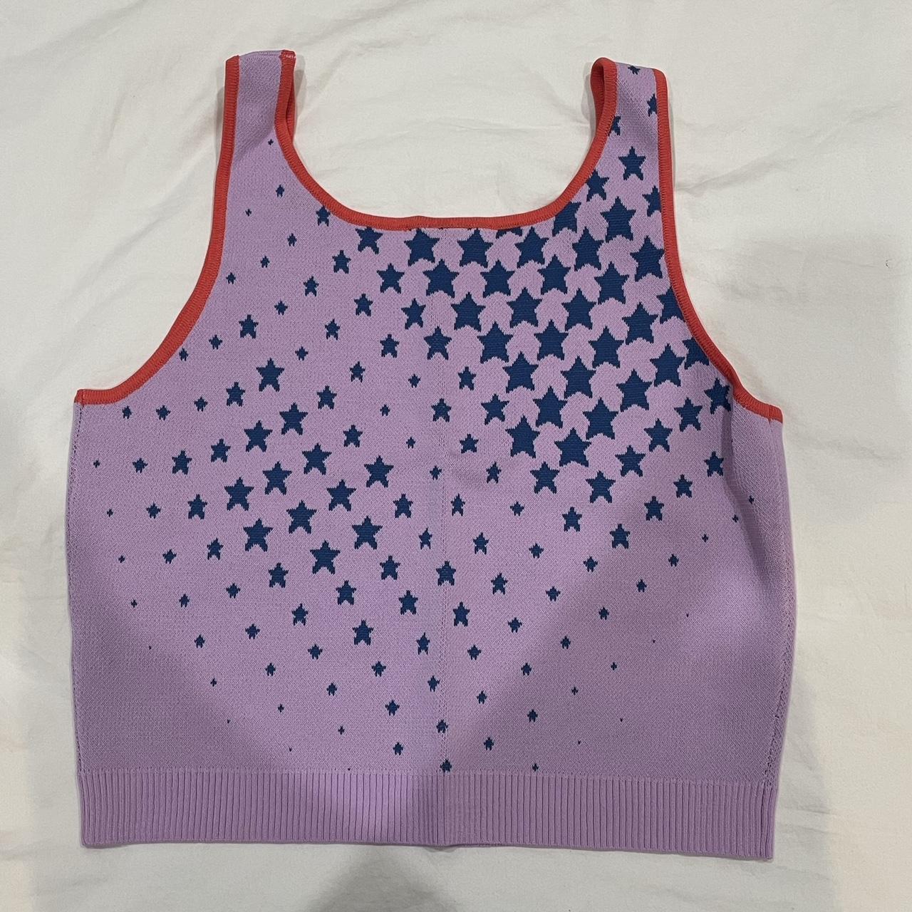 Happy99 star sweater vest #happy99 #tank #knit - Depop