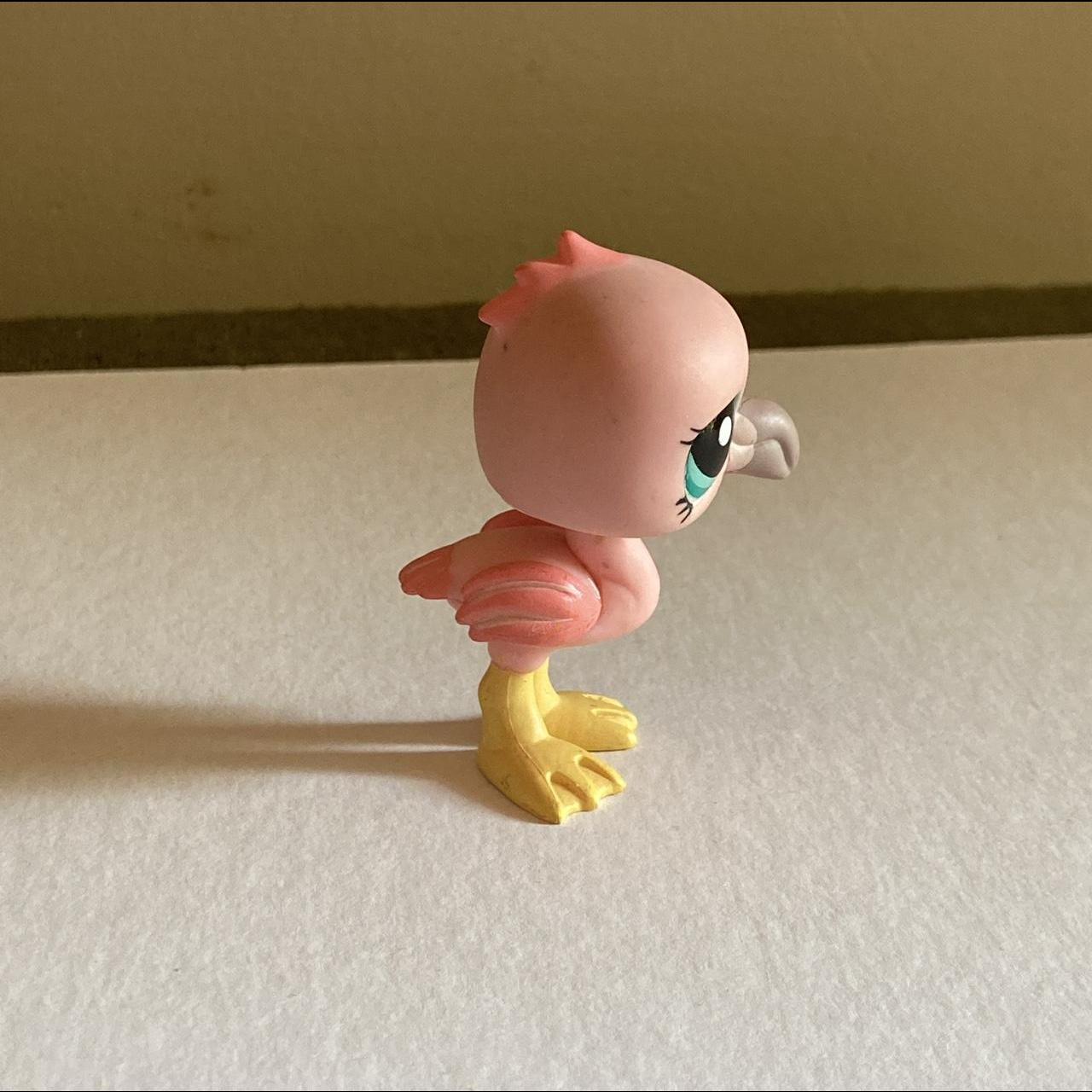 LPS flamingo littlest pet shop #1023 Authentic... - Depop