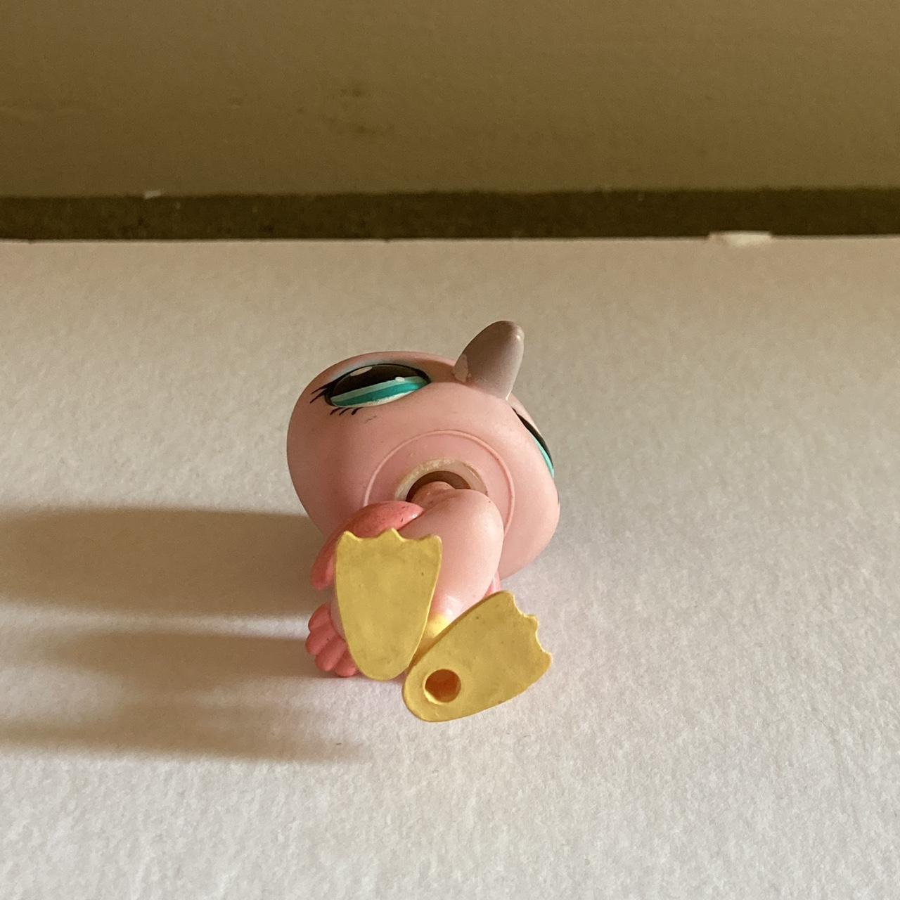LPS flamingo littlest pet shop #1023 Authentic... - Depop