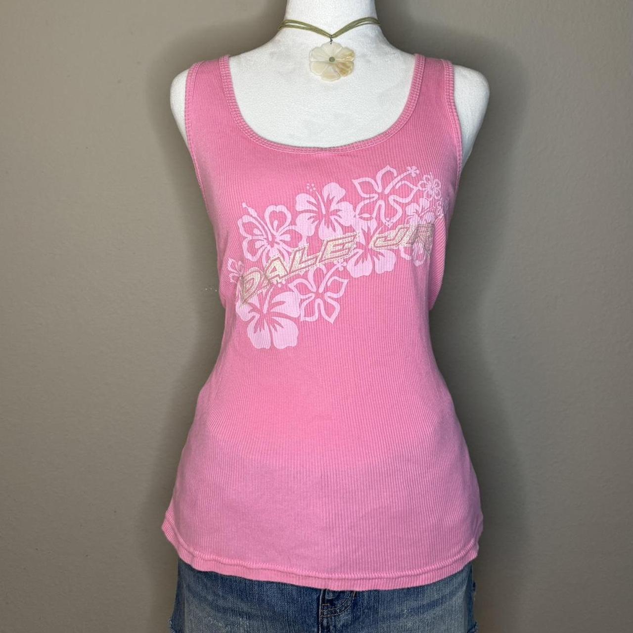 Dale Earnhardt Jr. NASCAR Graphic Tank Top with... - Depop